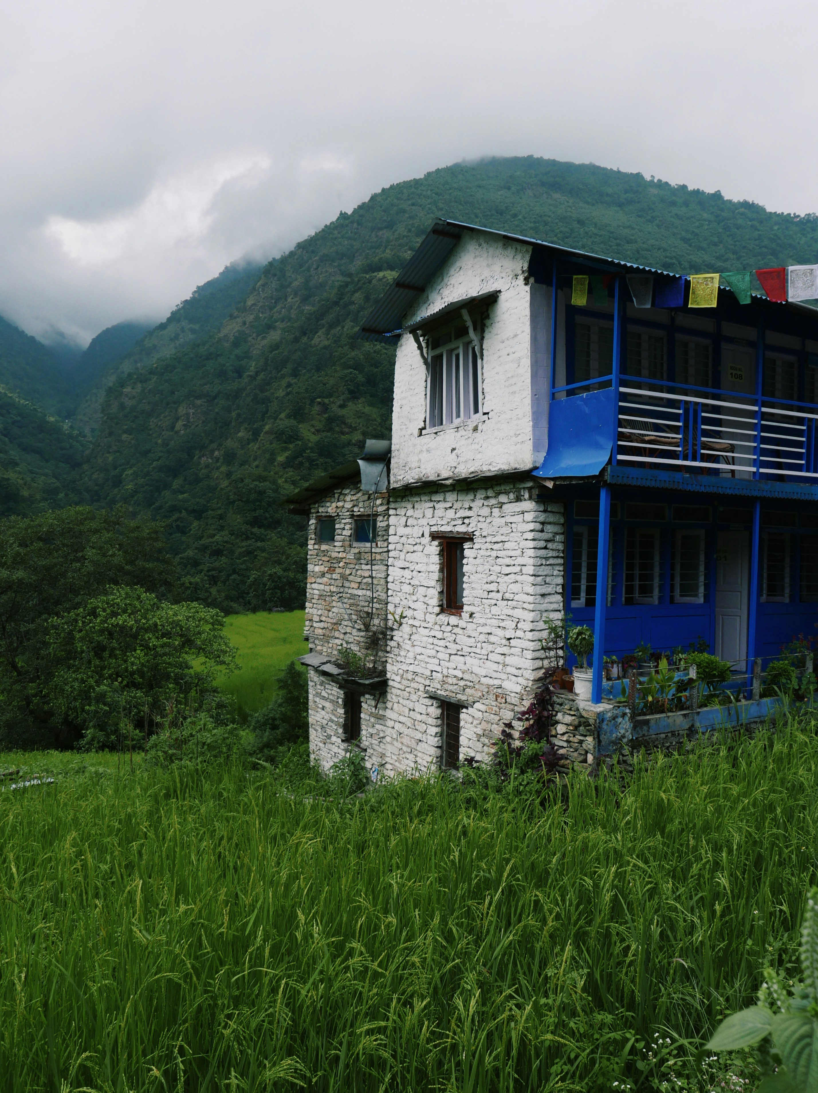 Blue Balcony Overlooking Verdant Valleys