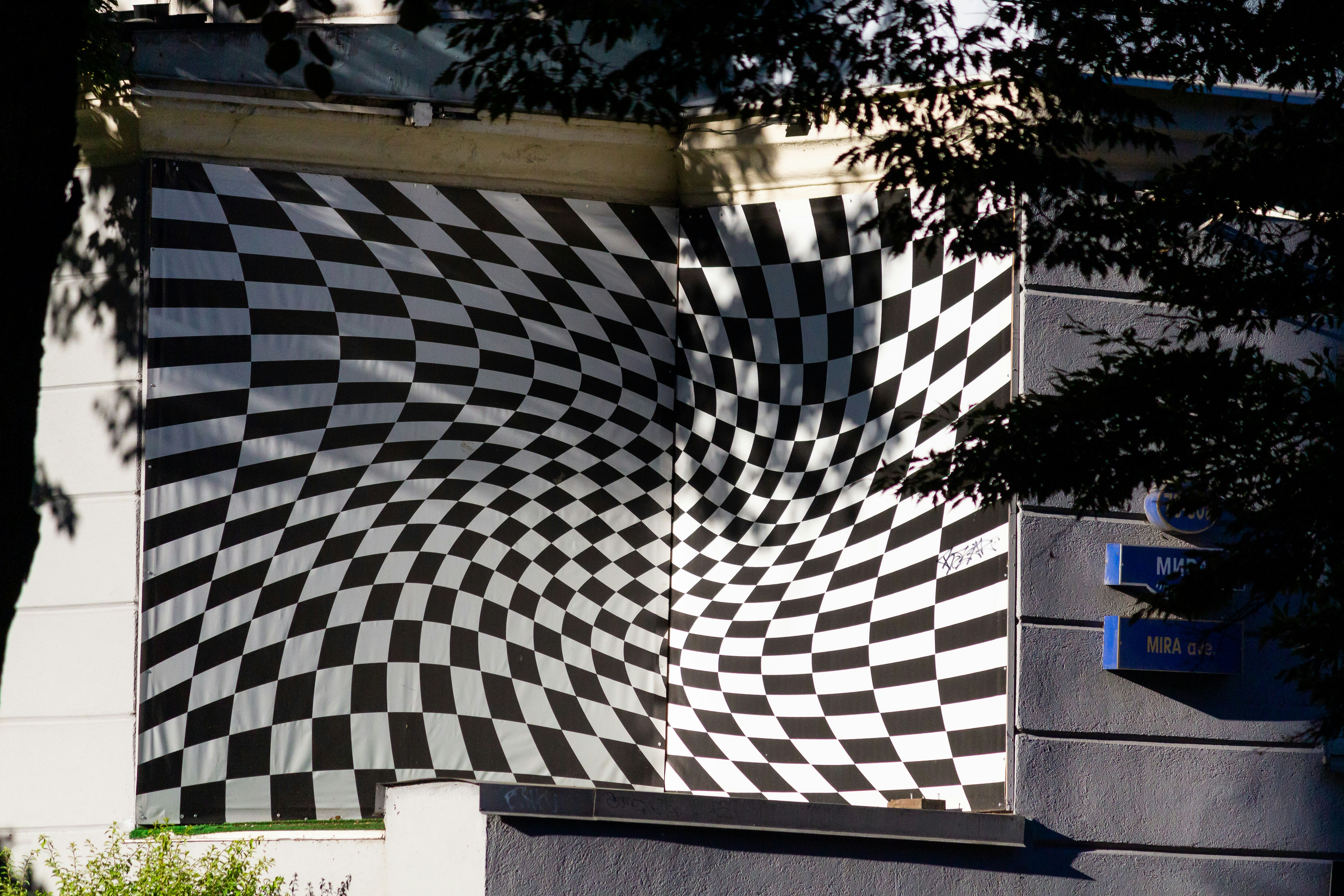 A building with a large square window photo – Free Kaliningrad Image on ...