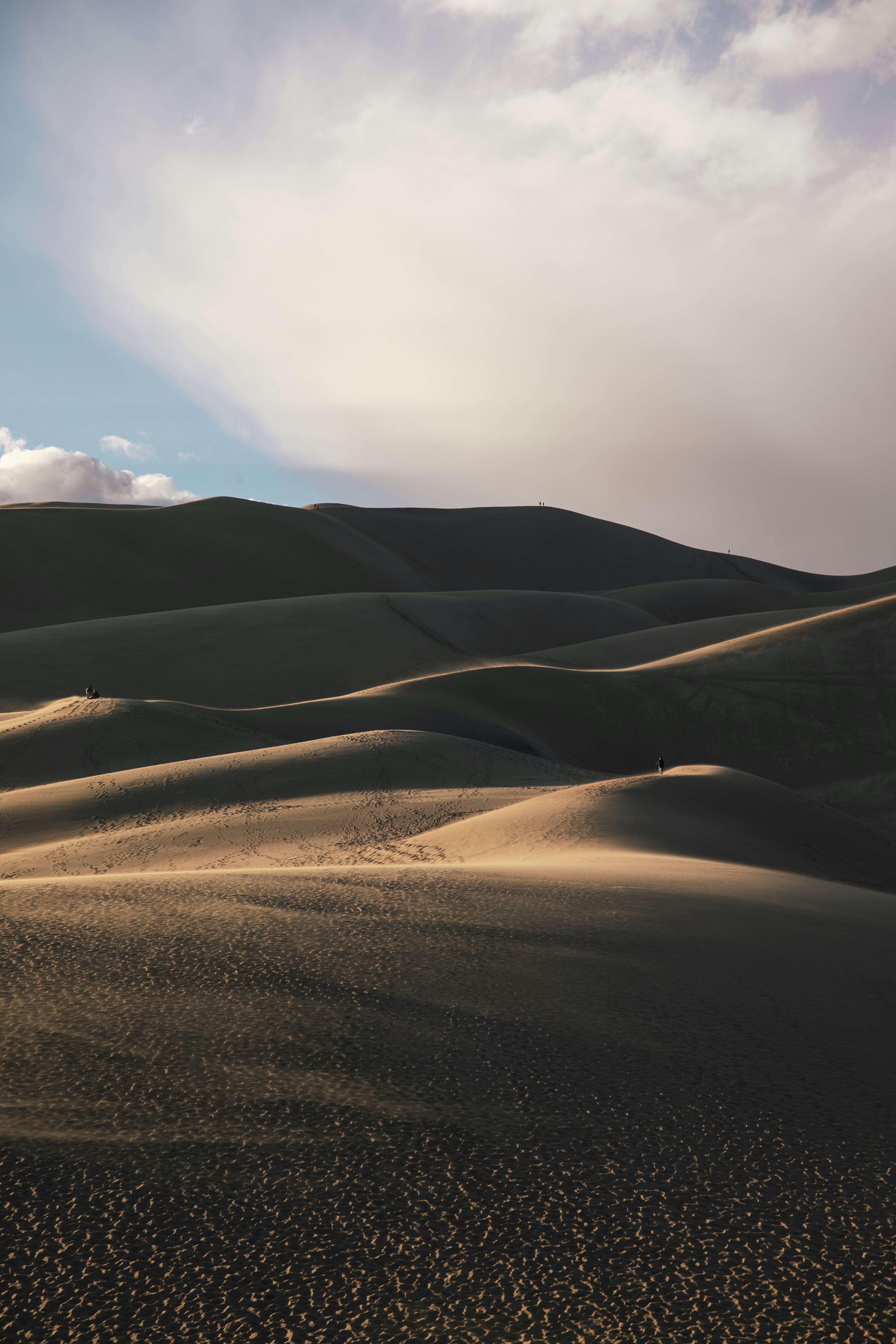 A large desert landscape photo – Free Great sand dunes national park ...
