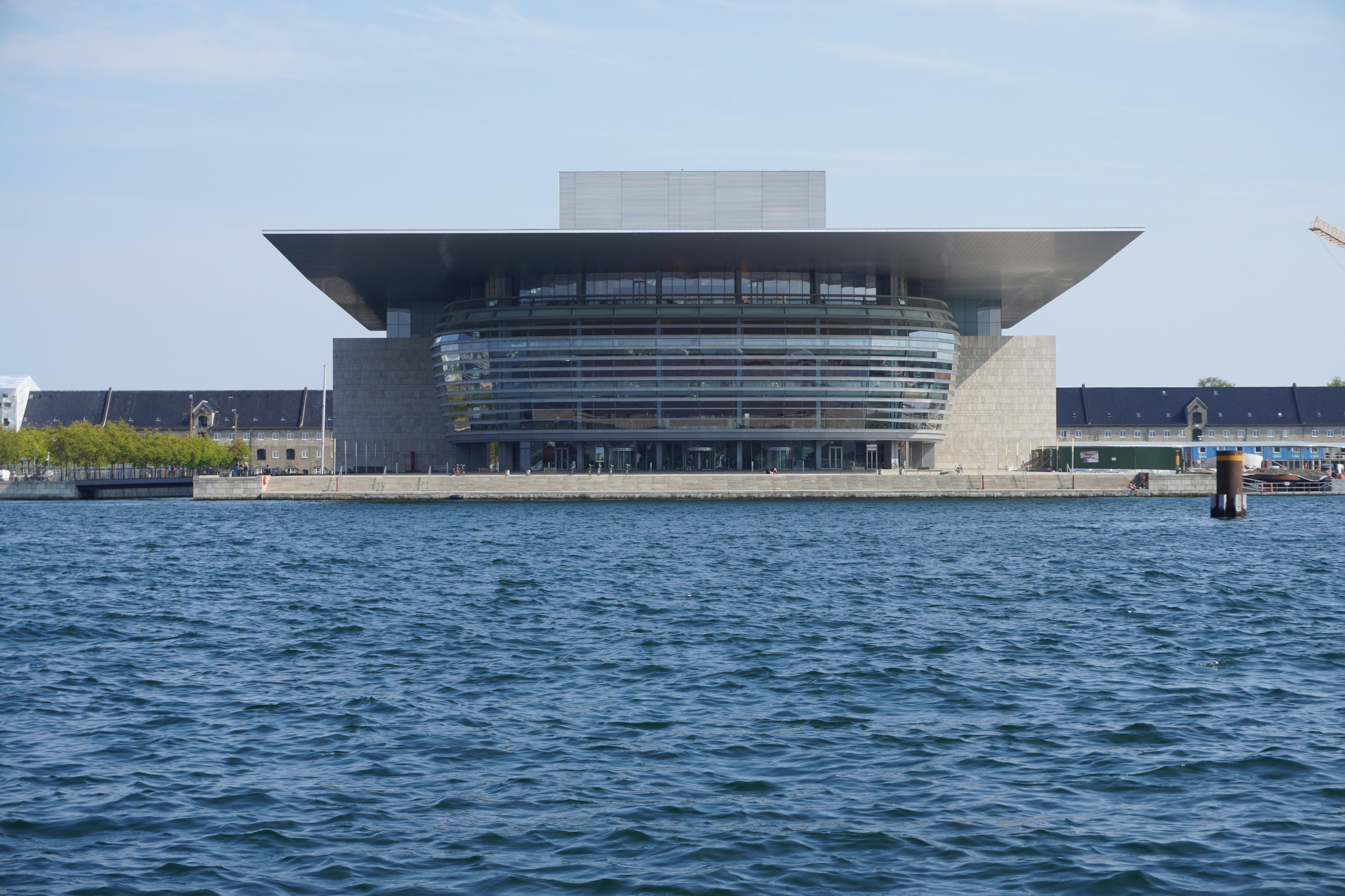 Copenhagen Opera House with a large glass front photo – Free ...