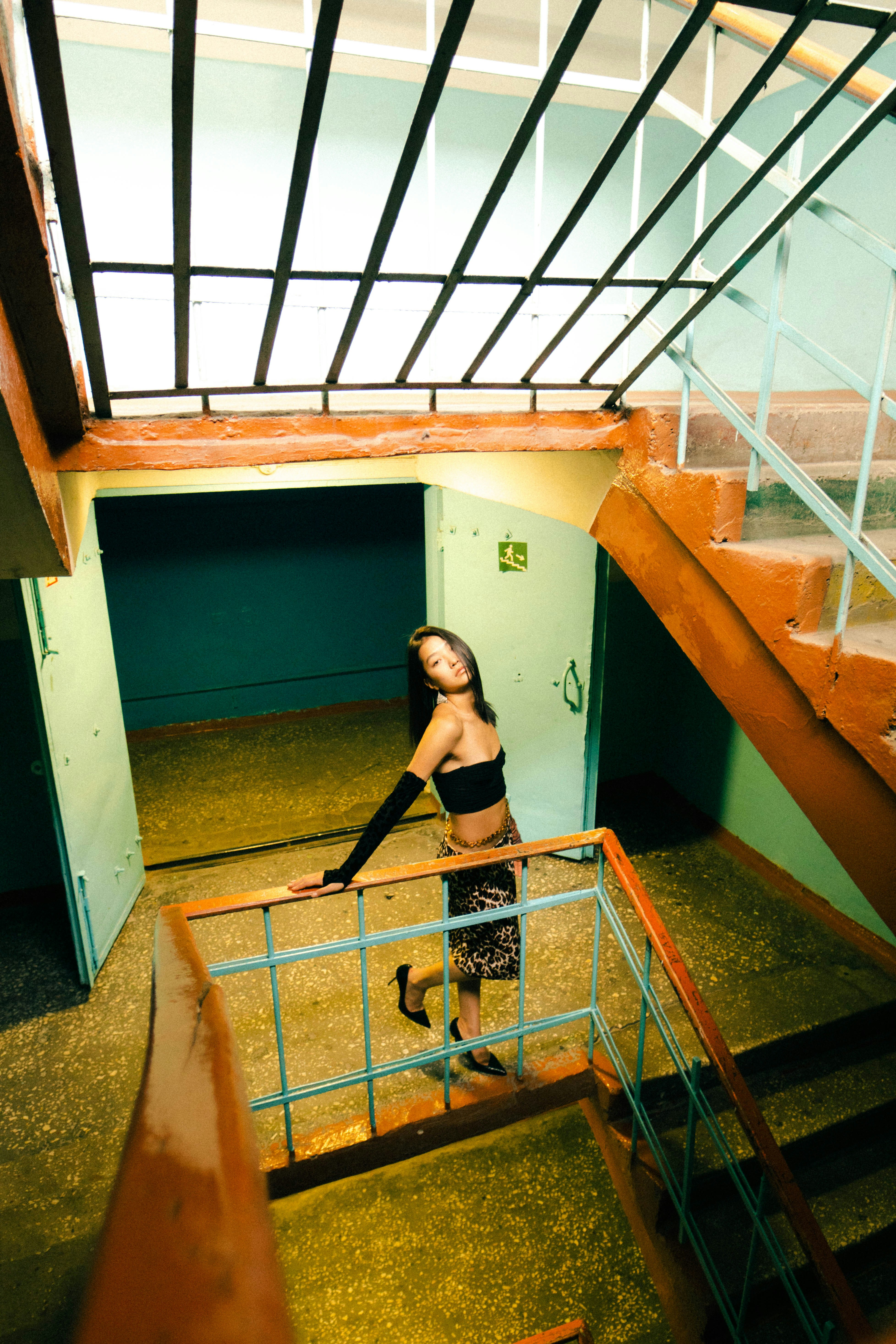 A person standing on a slide photo – Free Almaty Image on Unsplash