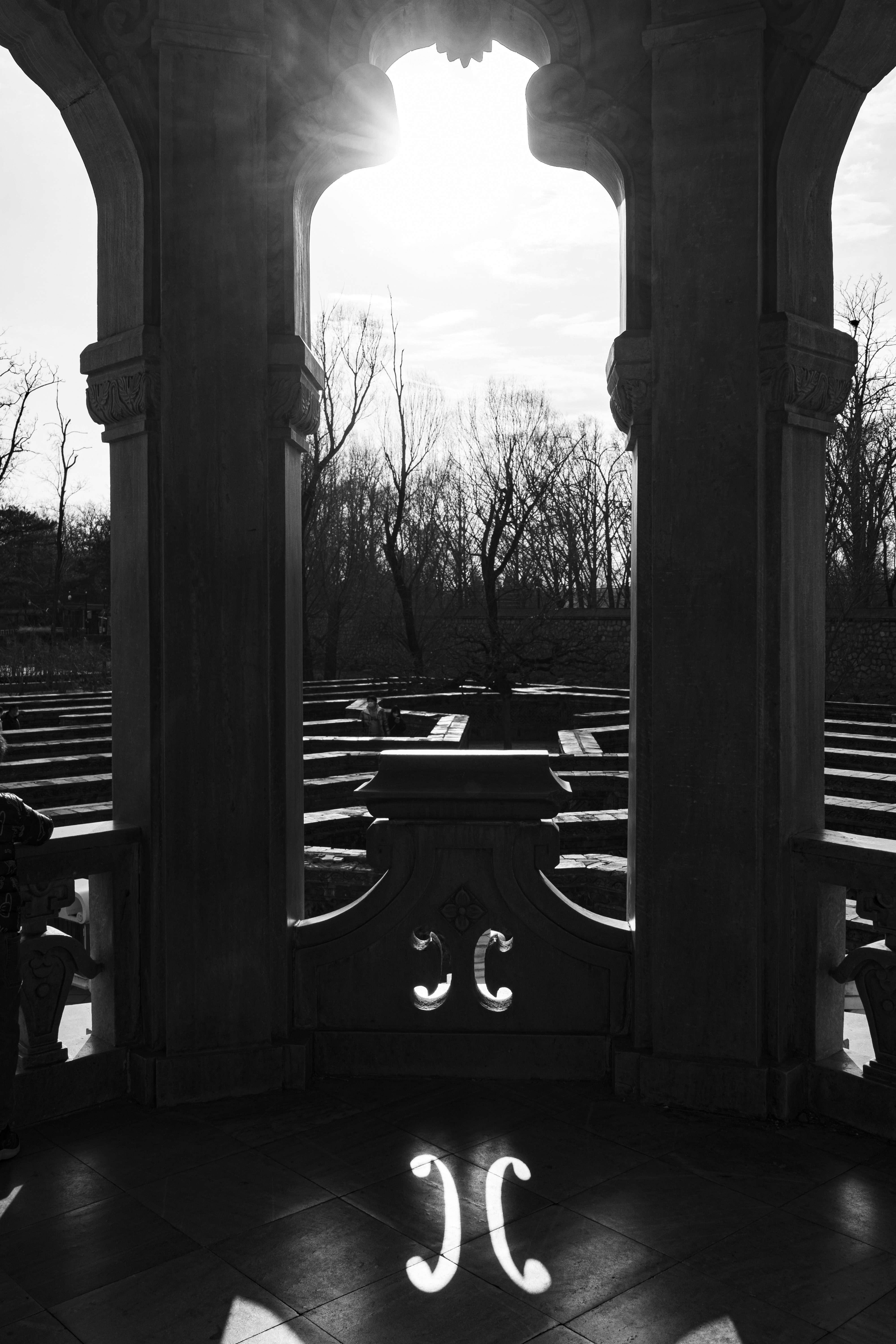 Light through the Arch: A Quiet Shrine of Shadows