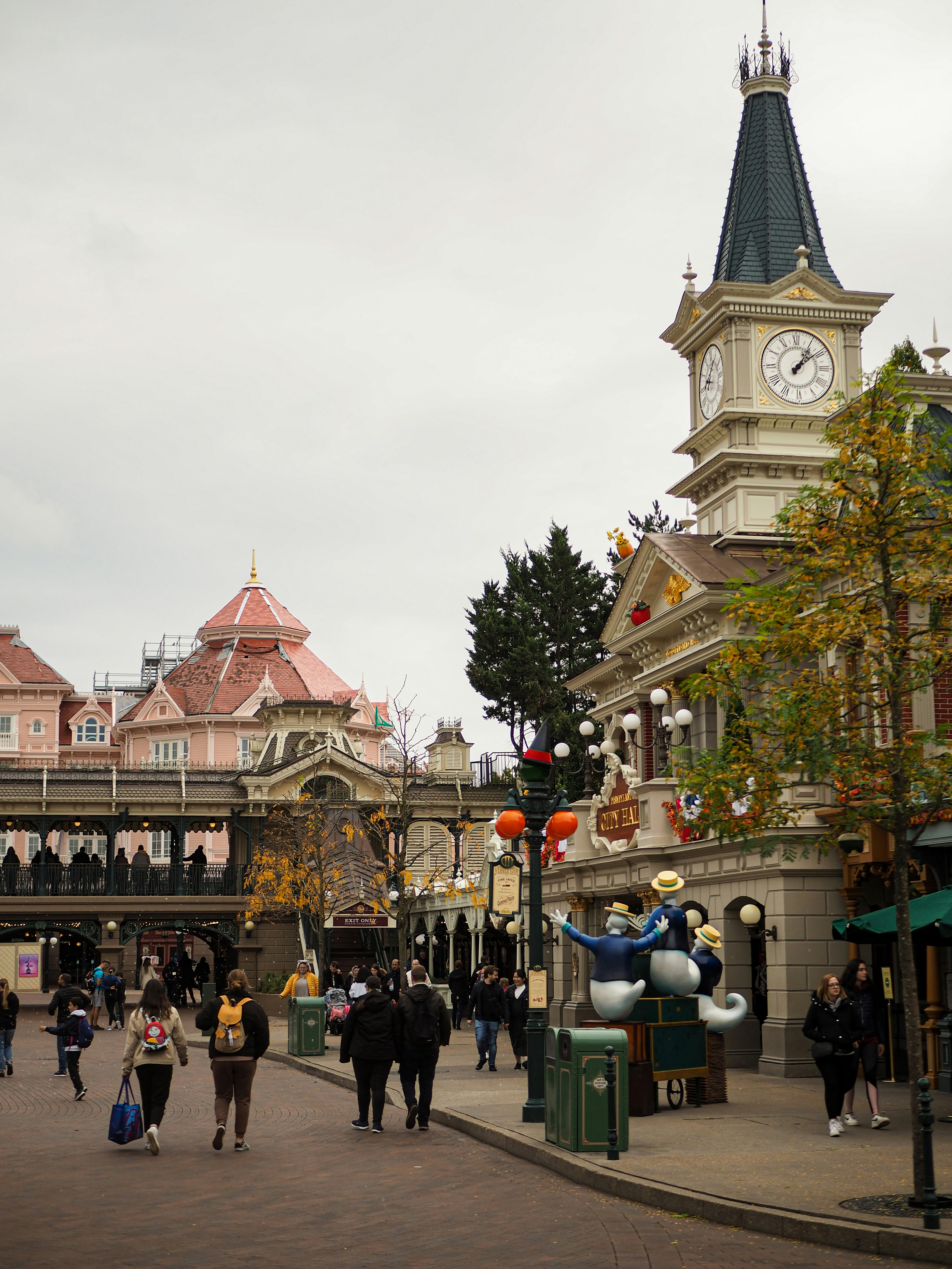 Clock Tower Square: People and Pedestrian Pulse under Historic Facades