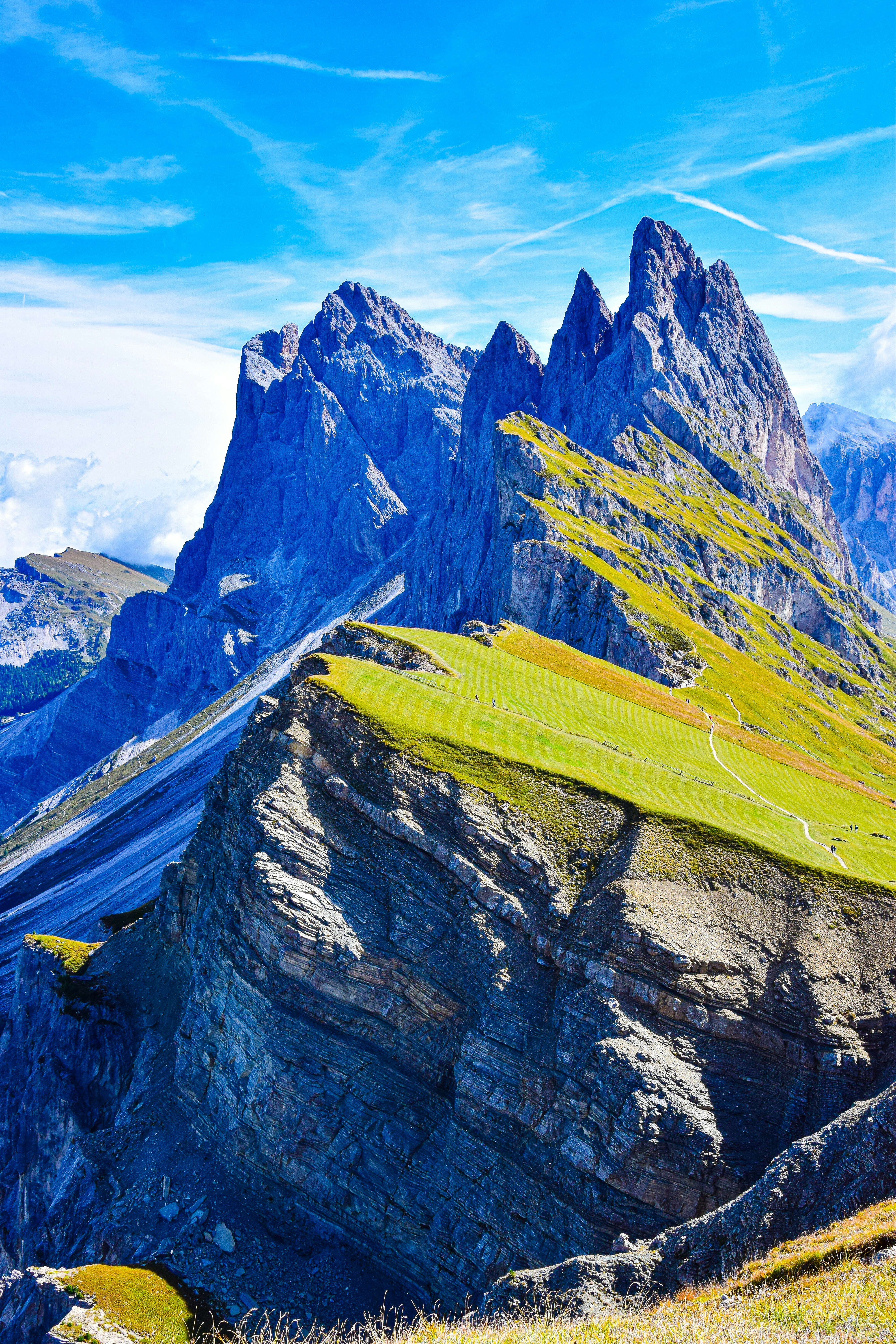 Foto zum Thema Ein Berg mit Schnee – Kostenloses Bild zu Italien auf ...