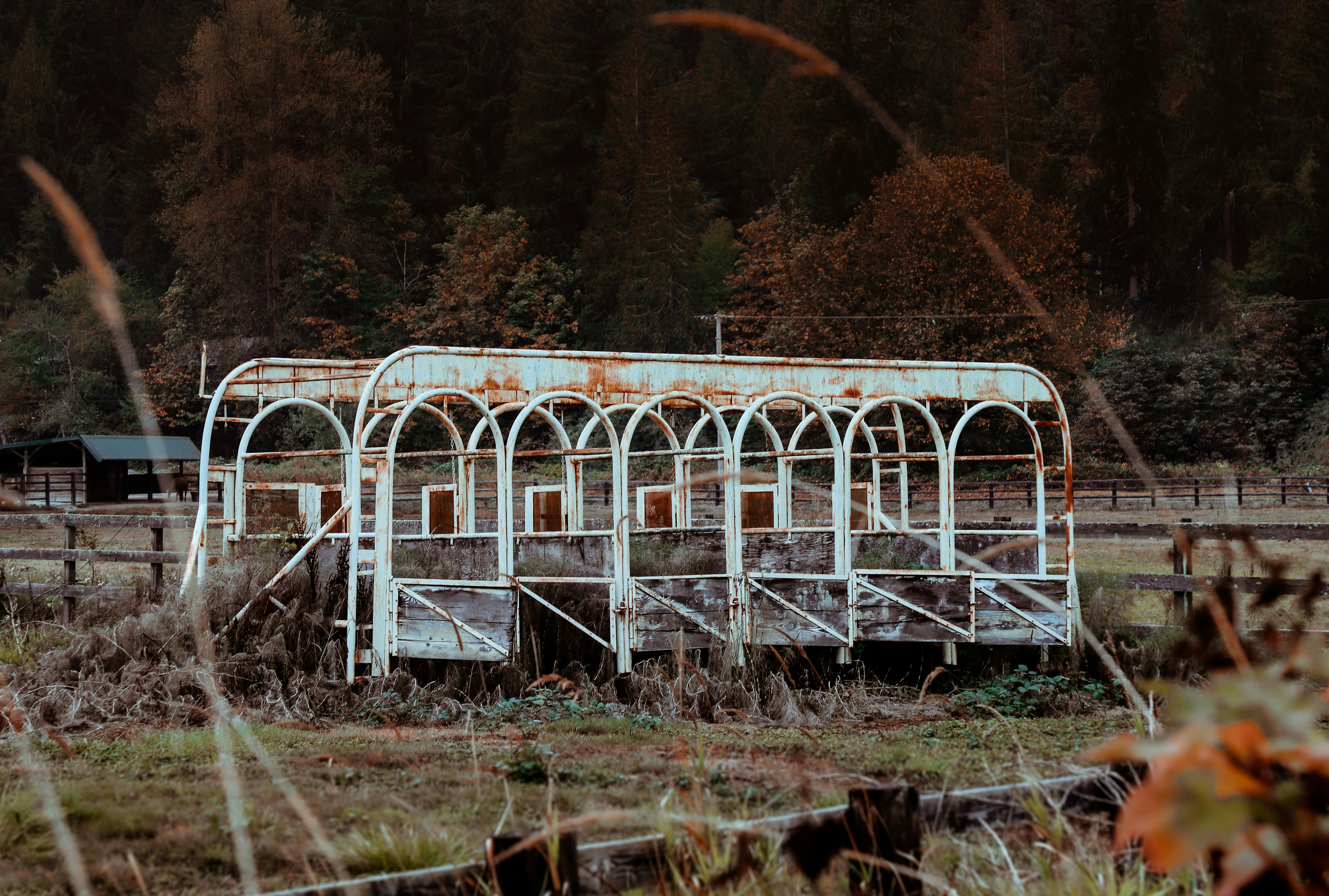 a bridge over a river