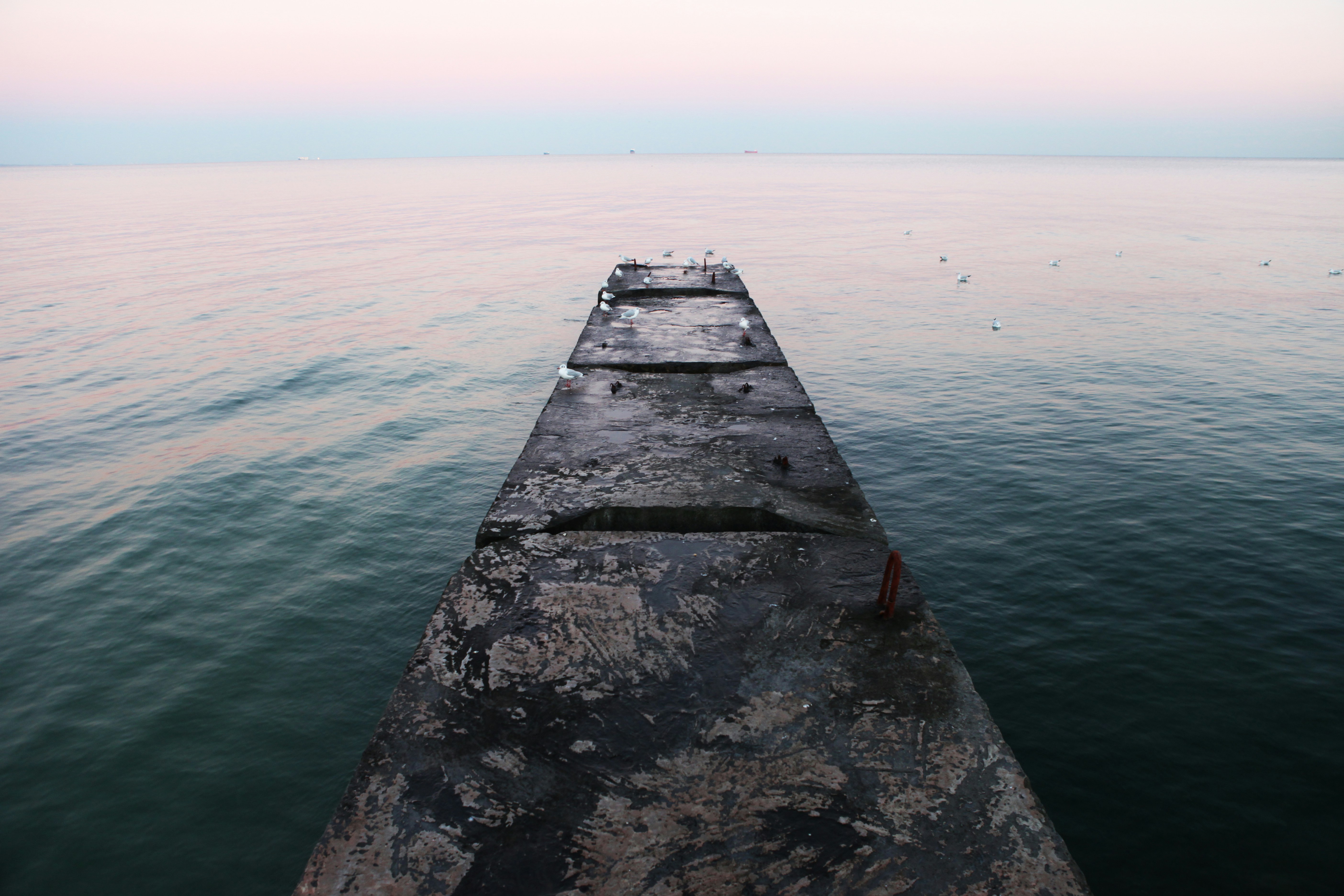 A stone walkway over water photo – Free Water Image on Unsplash