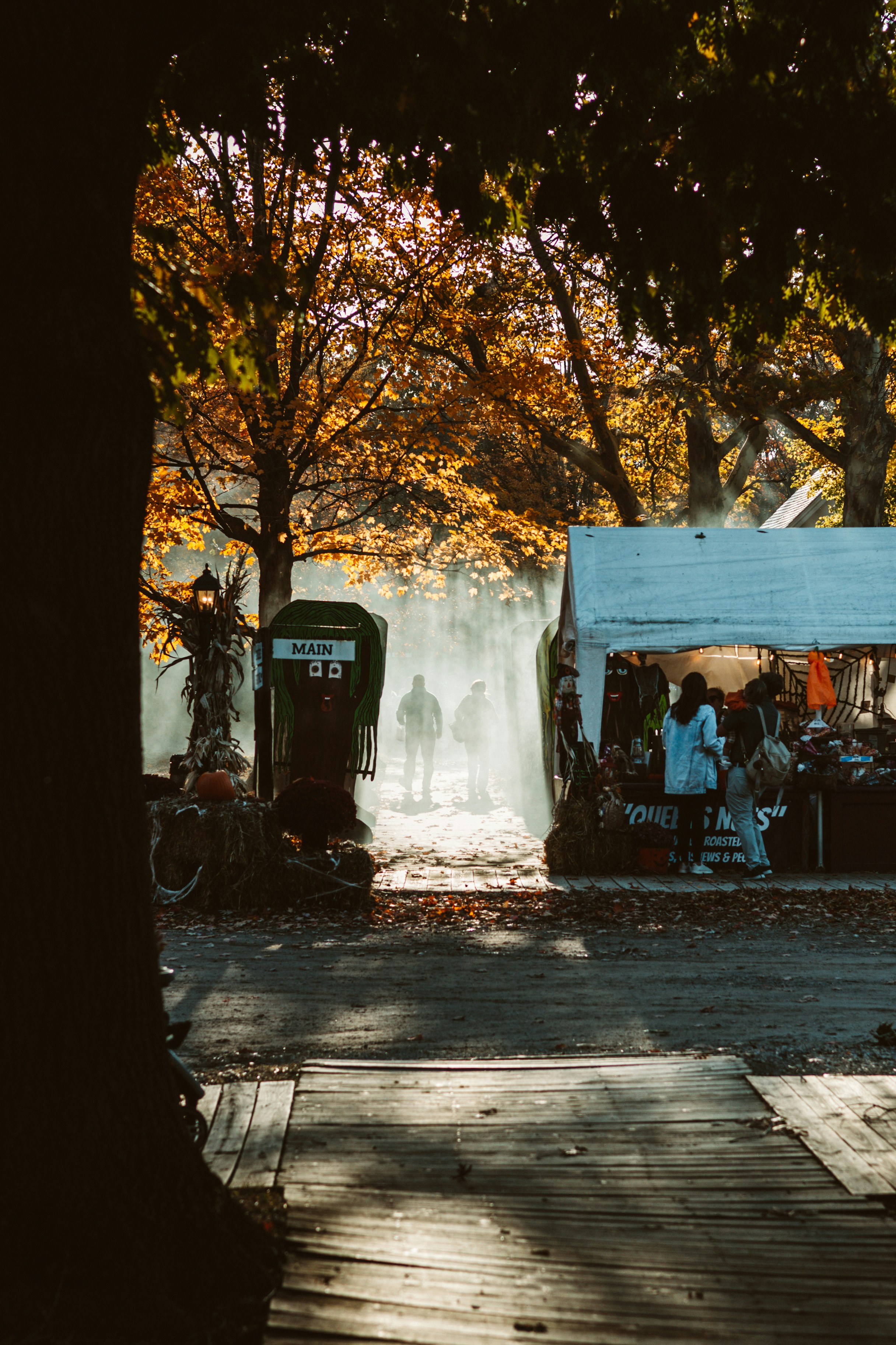 A group of people standing outside a building photo – Free Clio Image ...