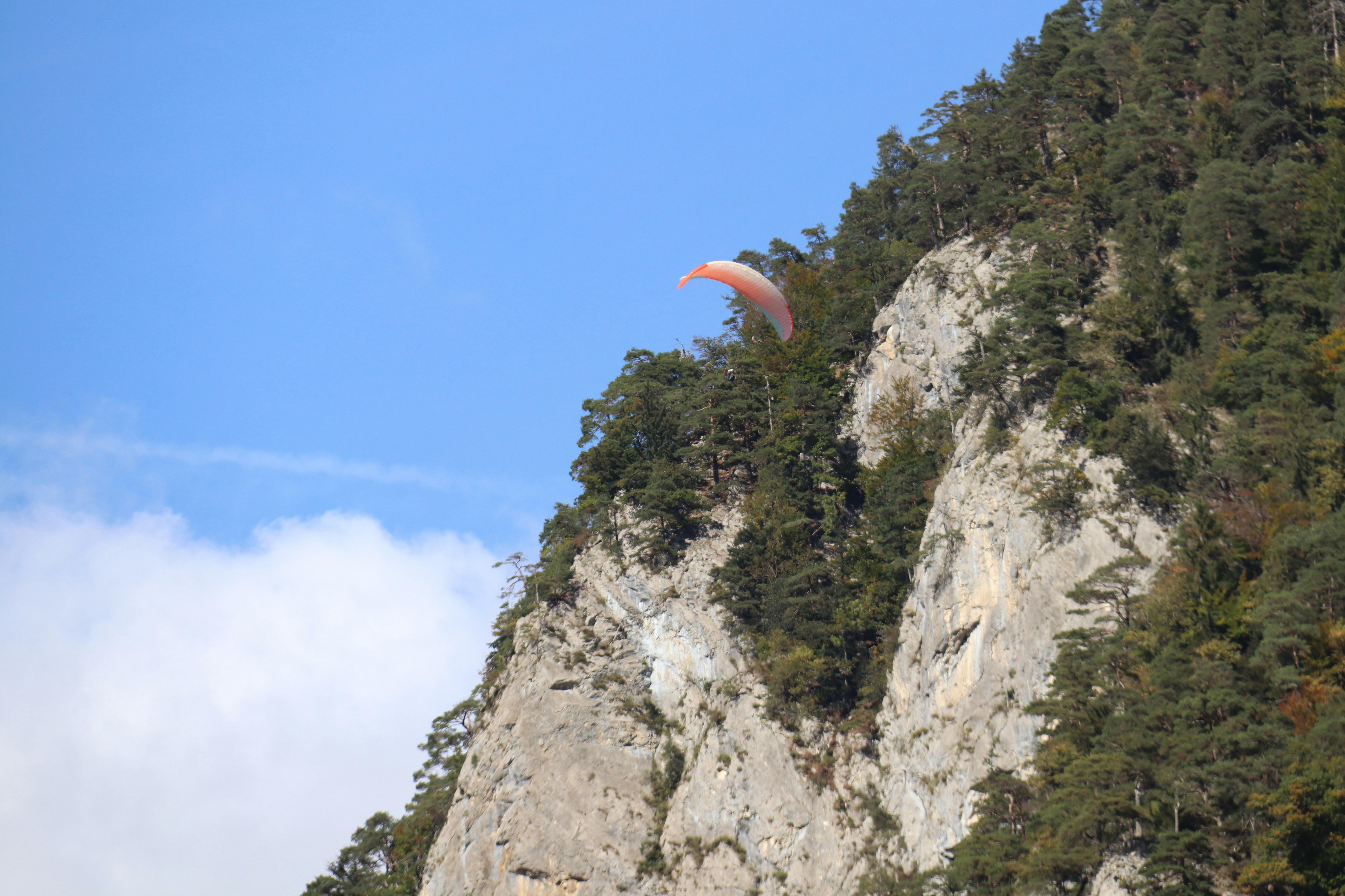 a person flying a kite