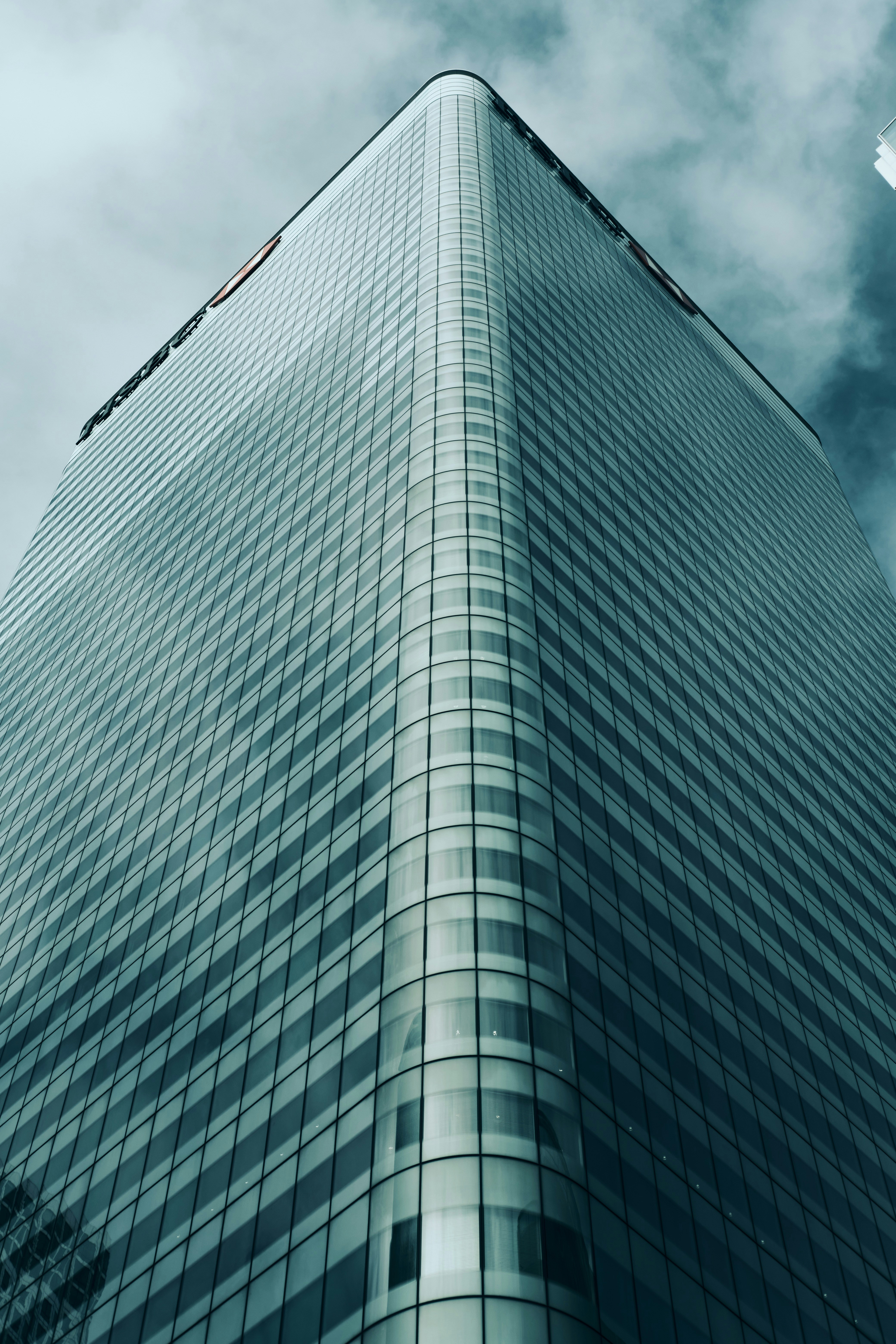 HSBC Building, London. | a tall glass building