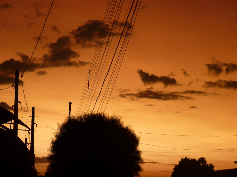 Un coucher de soleil avec des lignes électriques photo – Photo 케이블 ... Un coucher de soleil avec des lignes électriques photo – Photo 케이블 ...