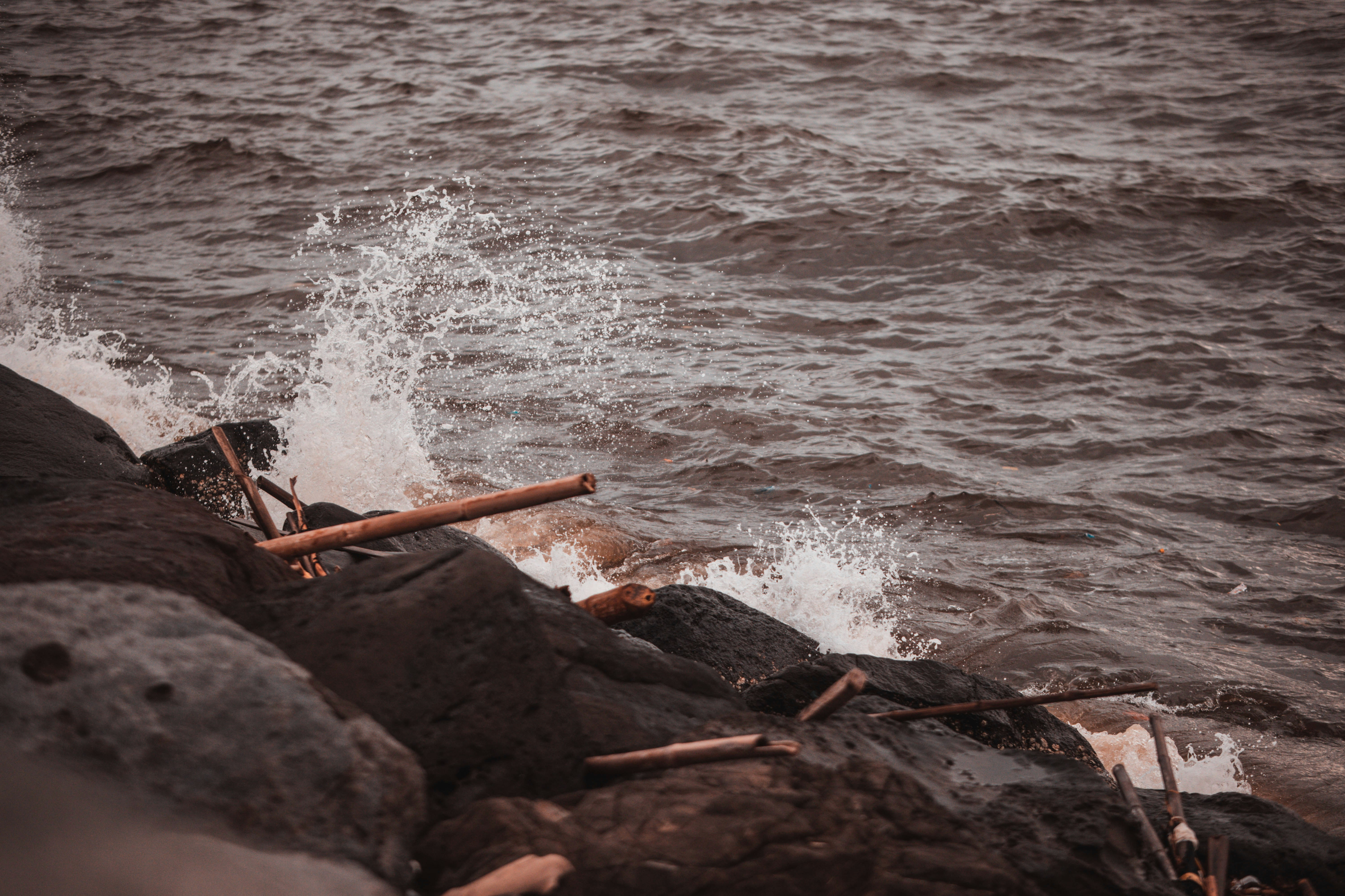 A fire on a rocky shore photo – Free Seaside Image on Unsplash