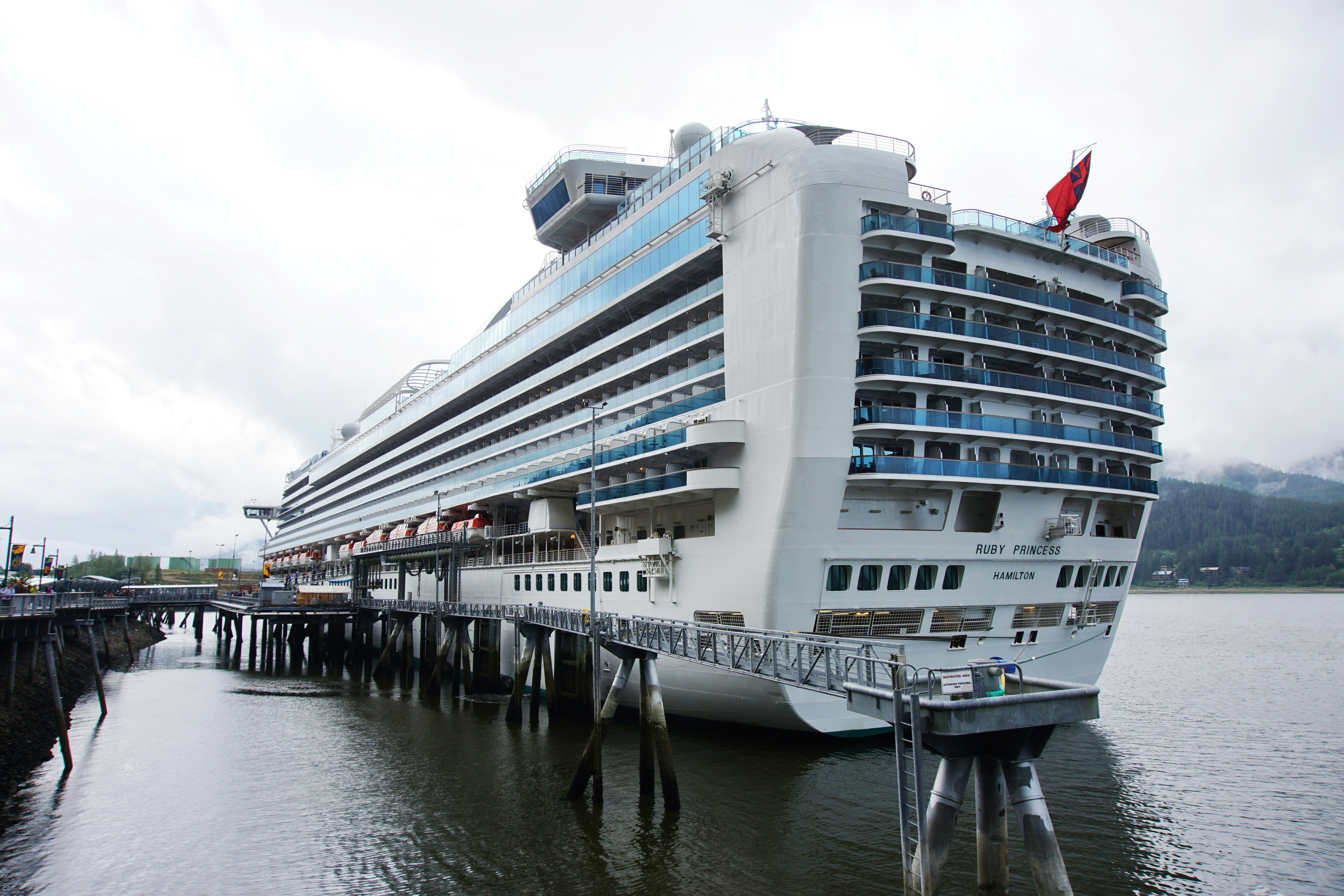 A large cruise ship docked at a pier photo – Free Ship Image on Unsplash