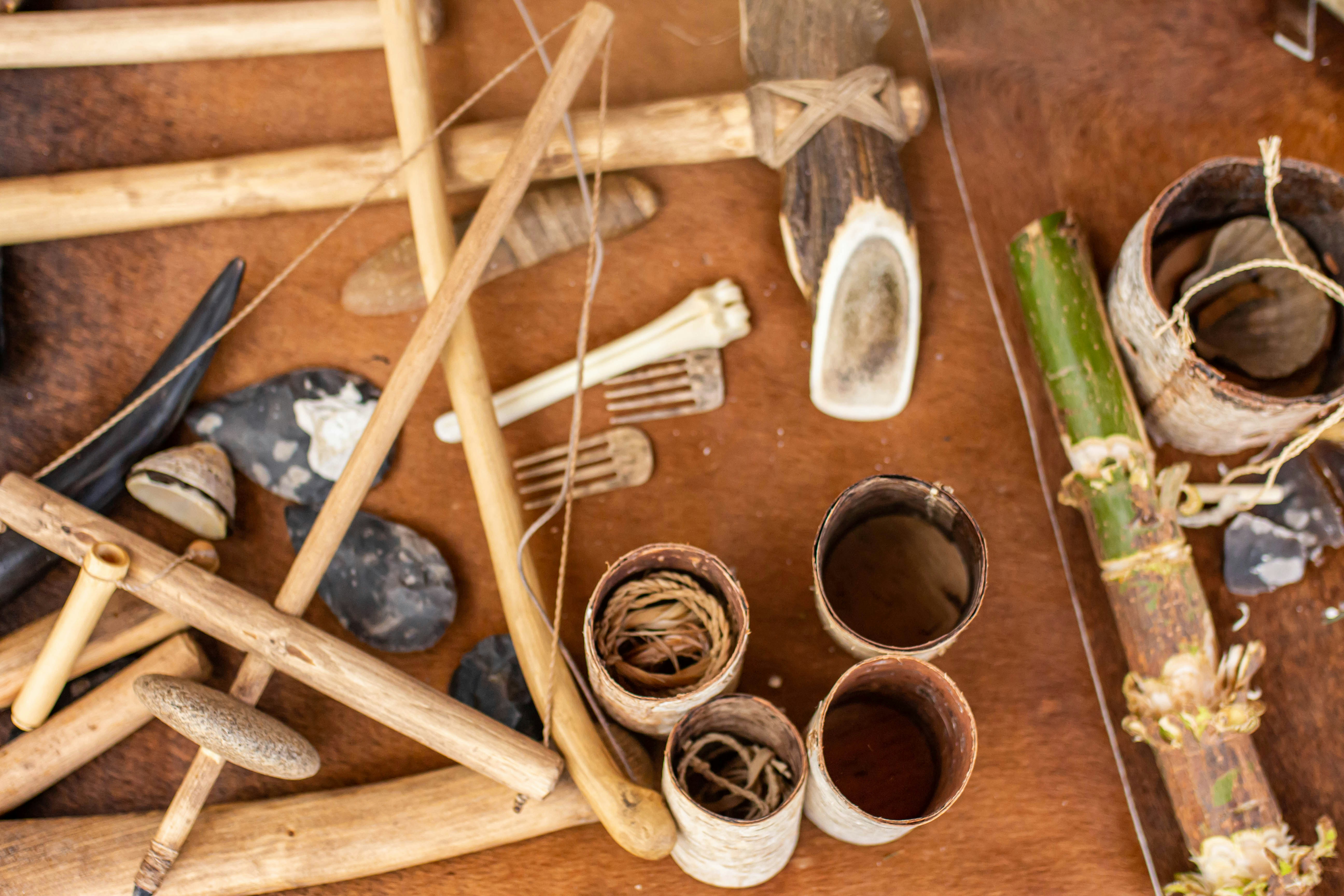 Woodshop Cosmos: A Tangle of Tools and Shavings on a Sunlit Workbench
