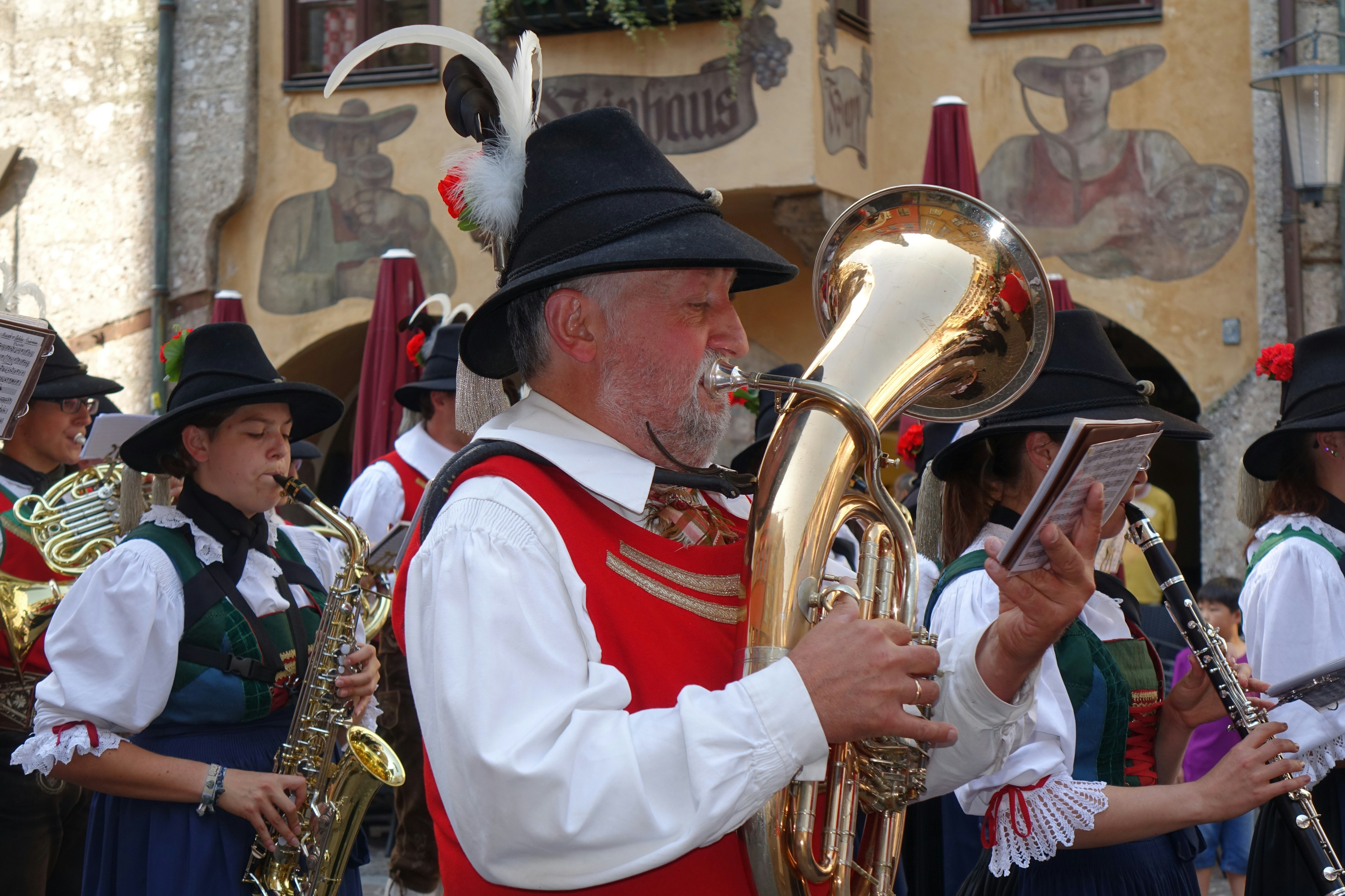 A group of people playing instruments photo – Free Austria Image on ...
