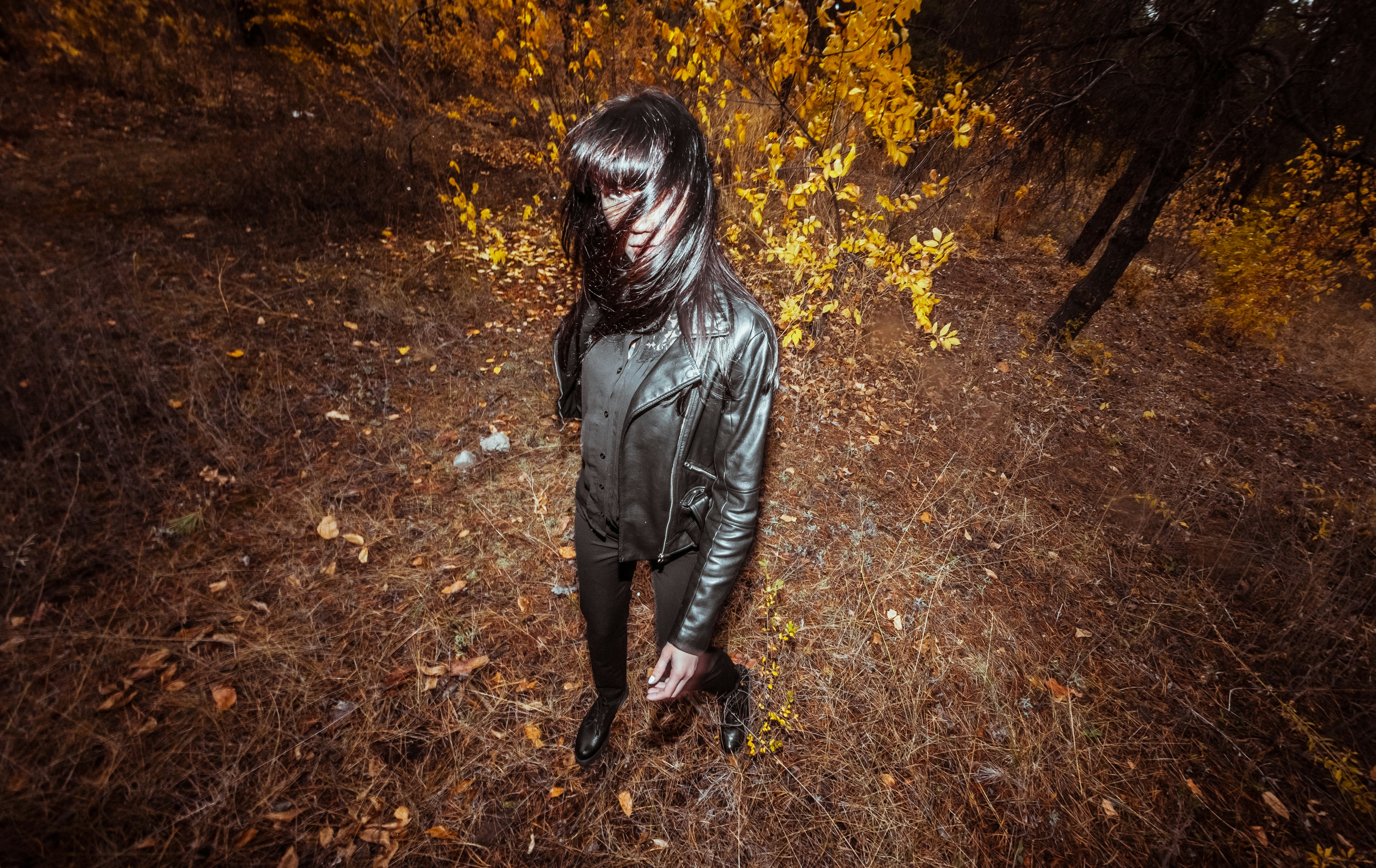 Midnight Siren in the Autumn Clearing