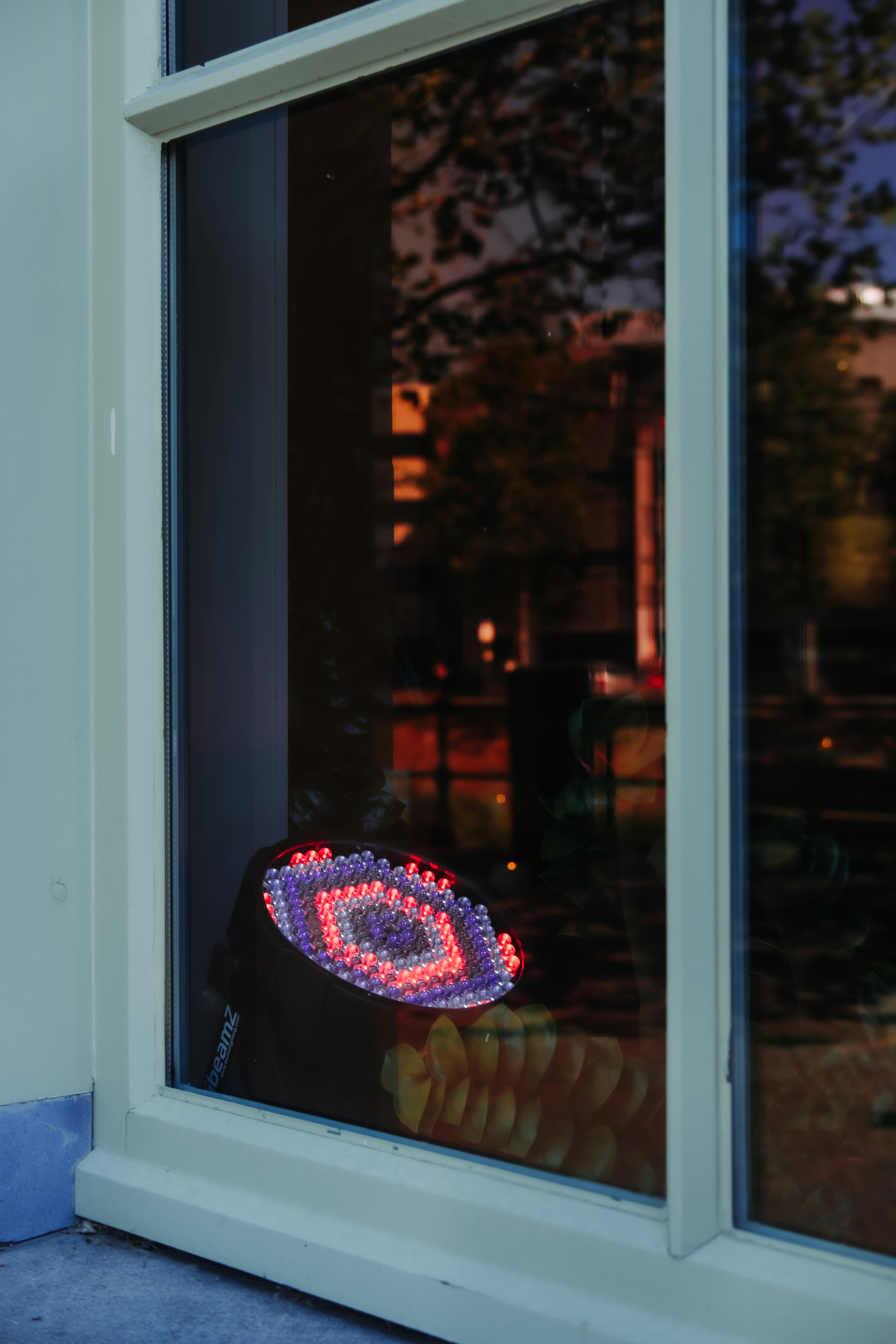 LED Kaleidoscope on the Windowsill