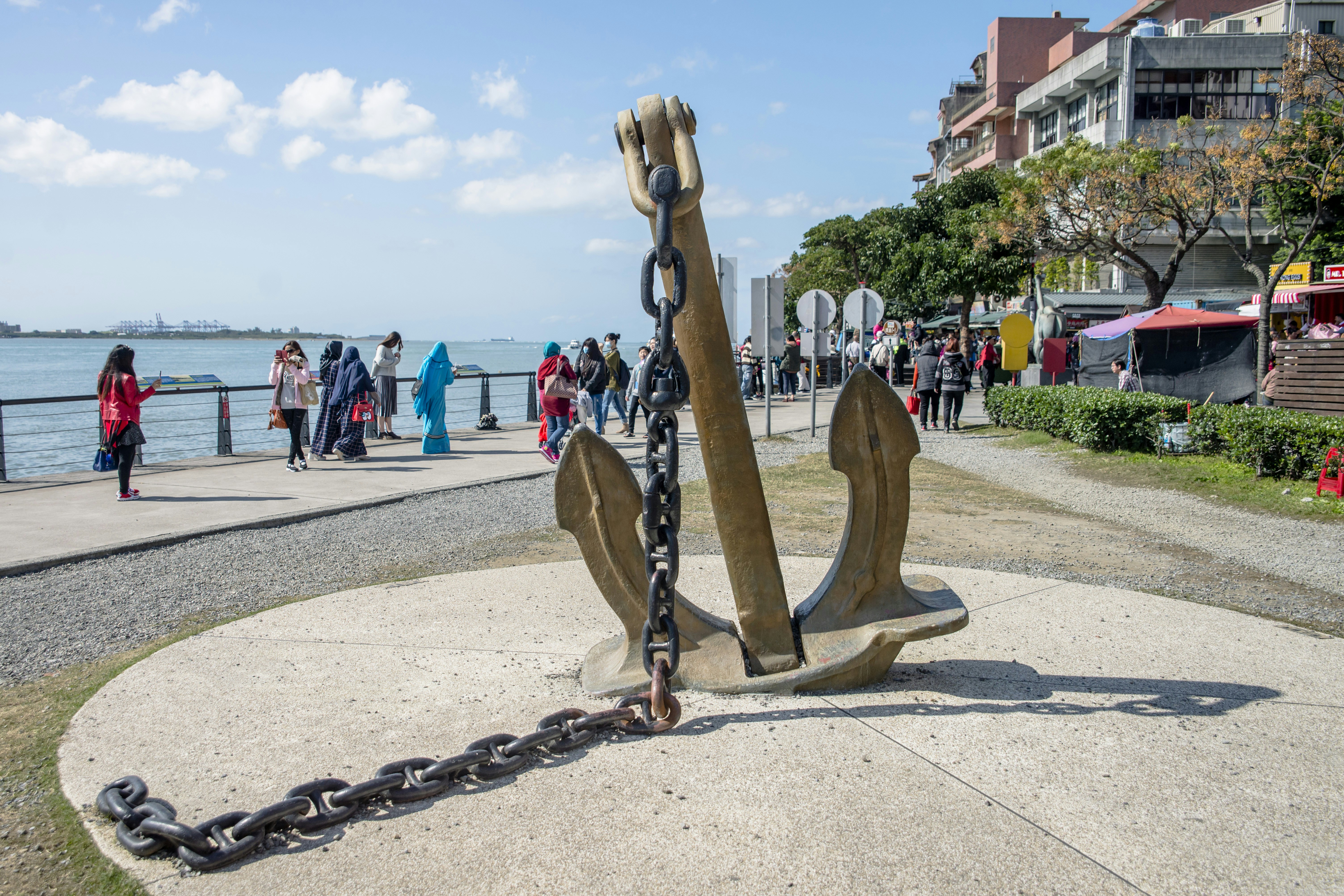 Anchor in the Park: A Sailor’s Theme Anchored by the Sea