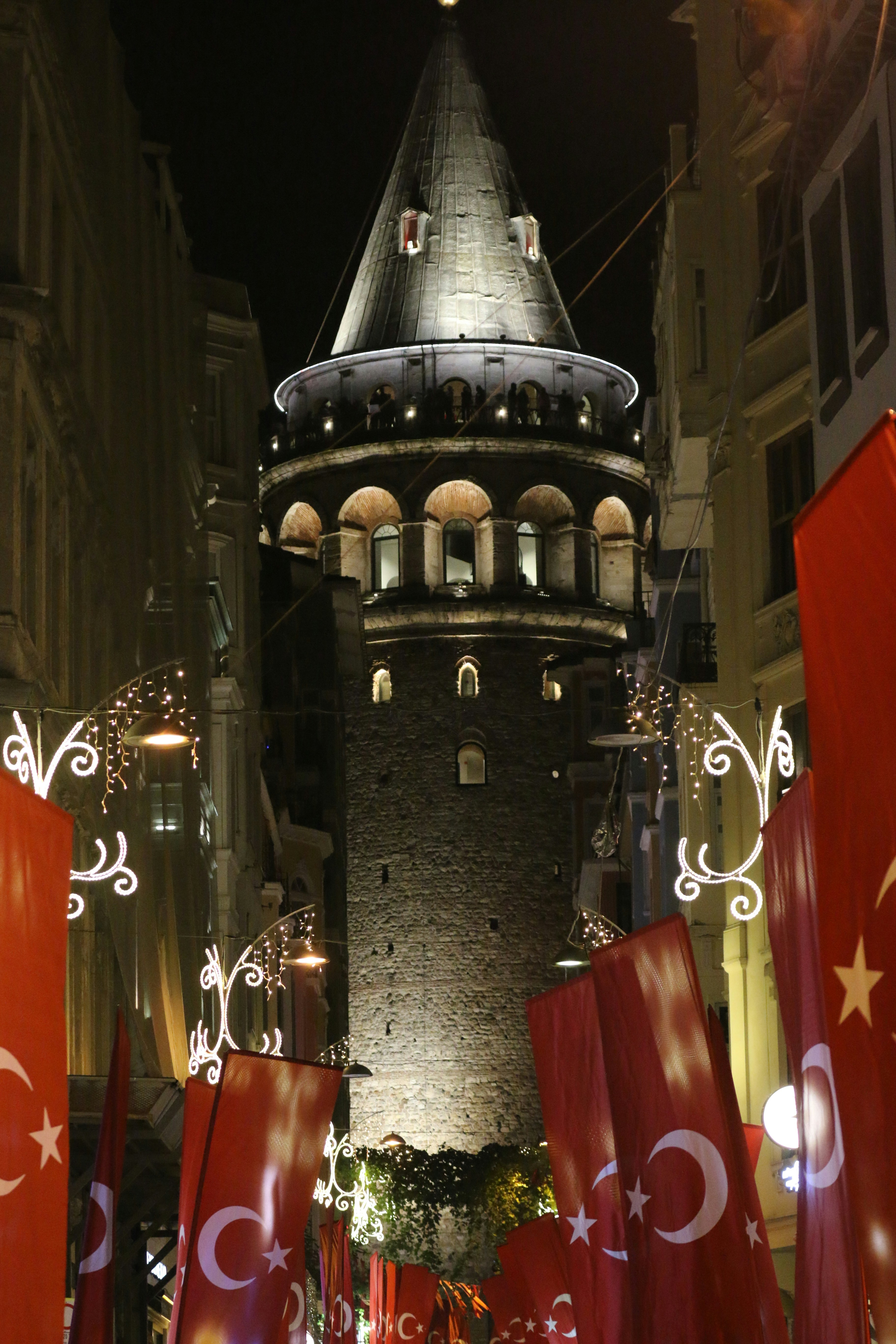 a tall building with a tower