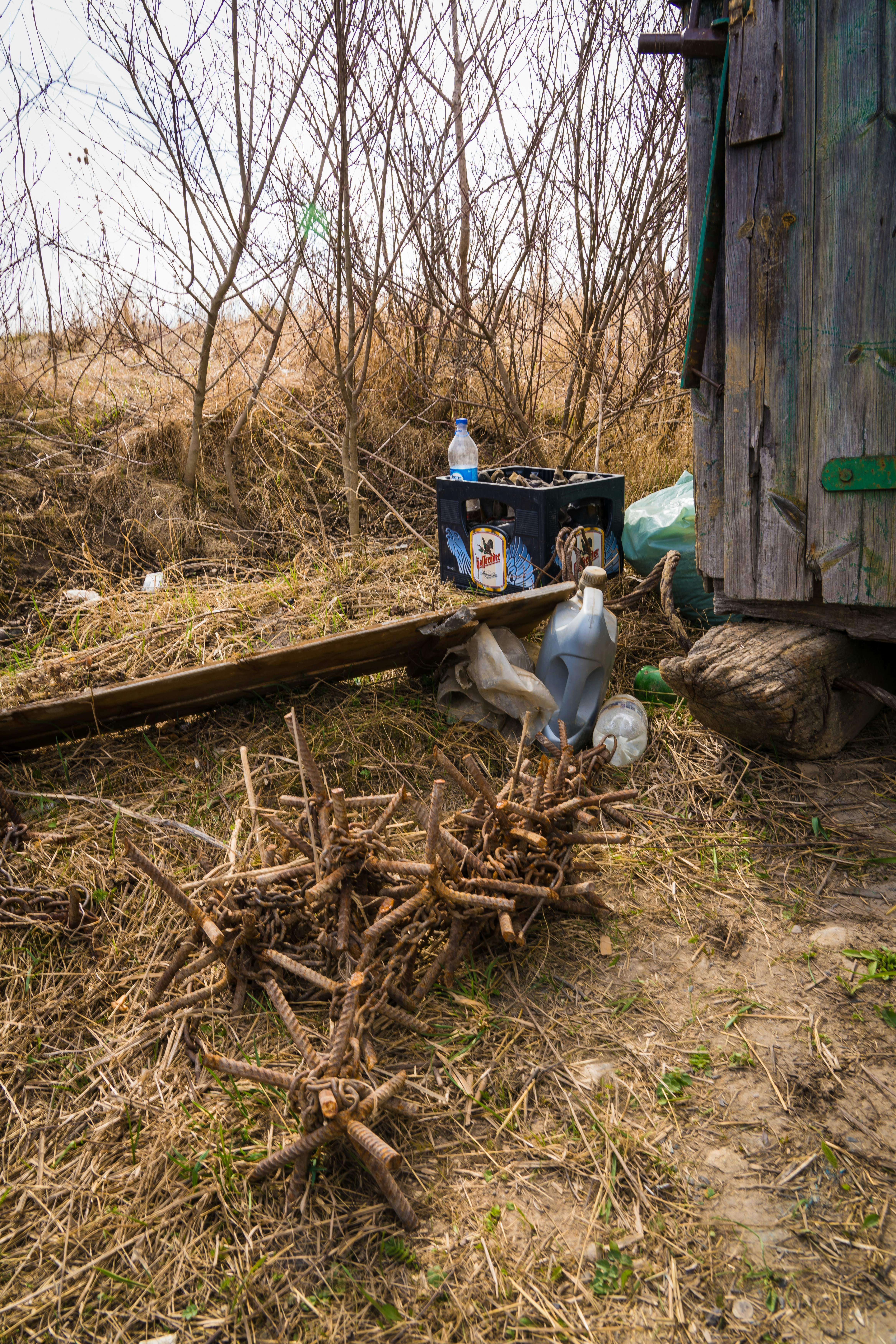A pile of sticks and objects outside photo – Free Ukraine Image on Unsplash