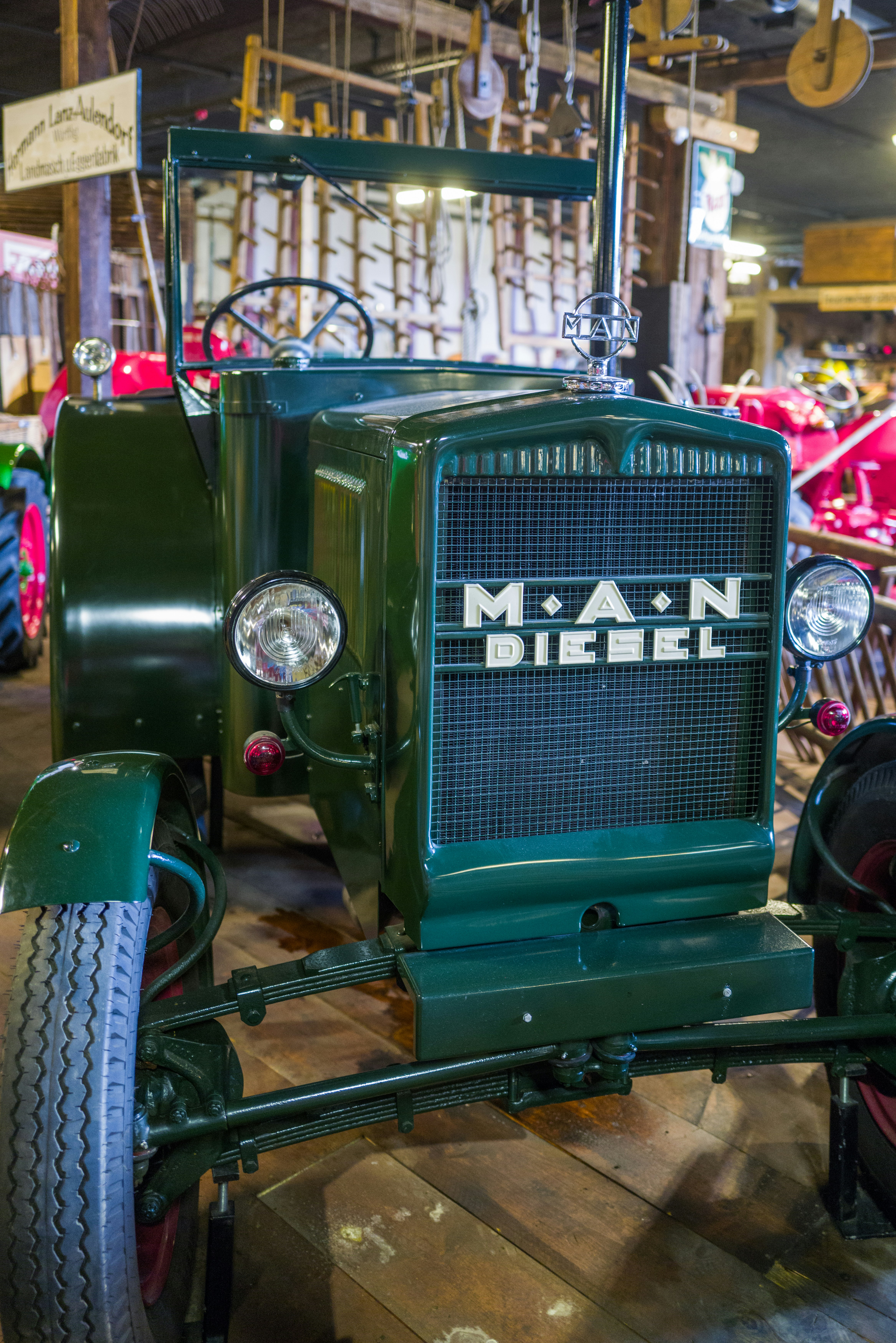 Vintage Farm Tractor