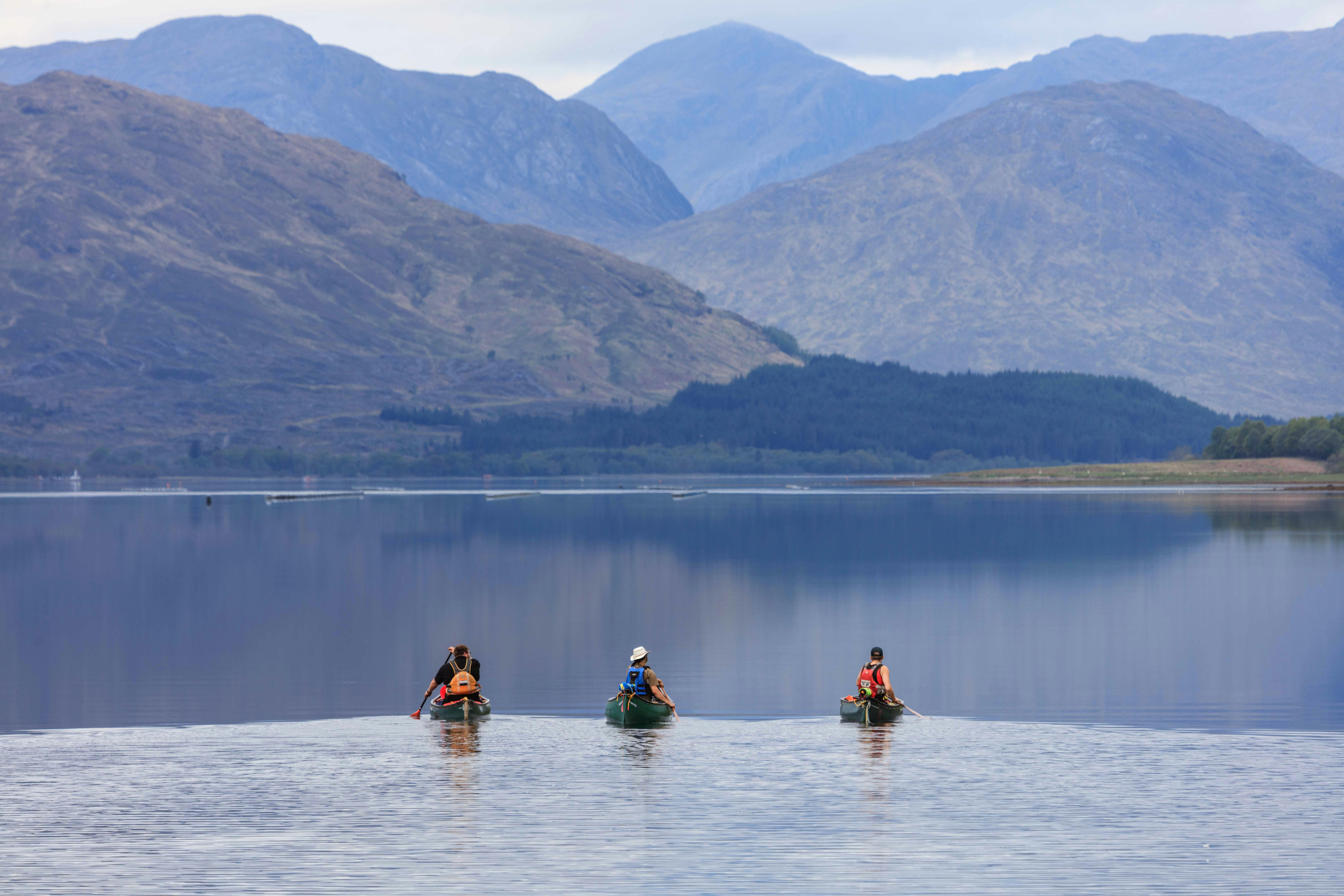 Tranquil Journey on Tay Loch