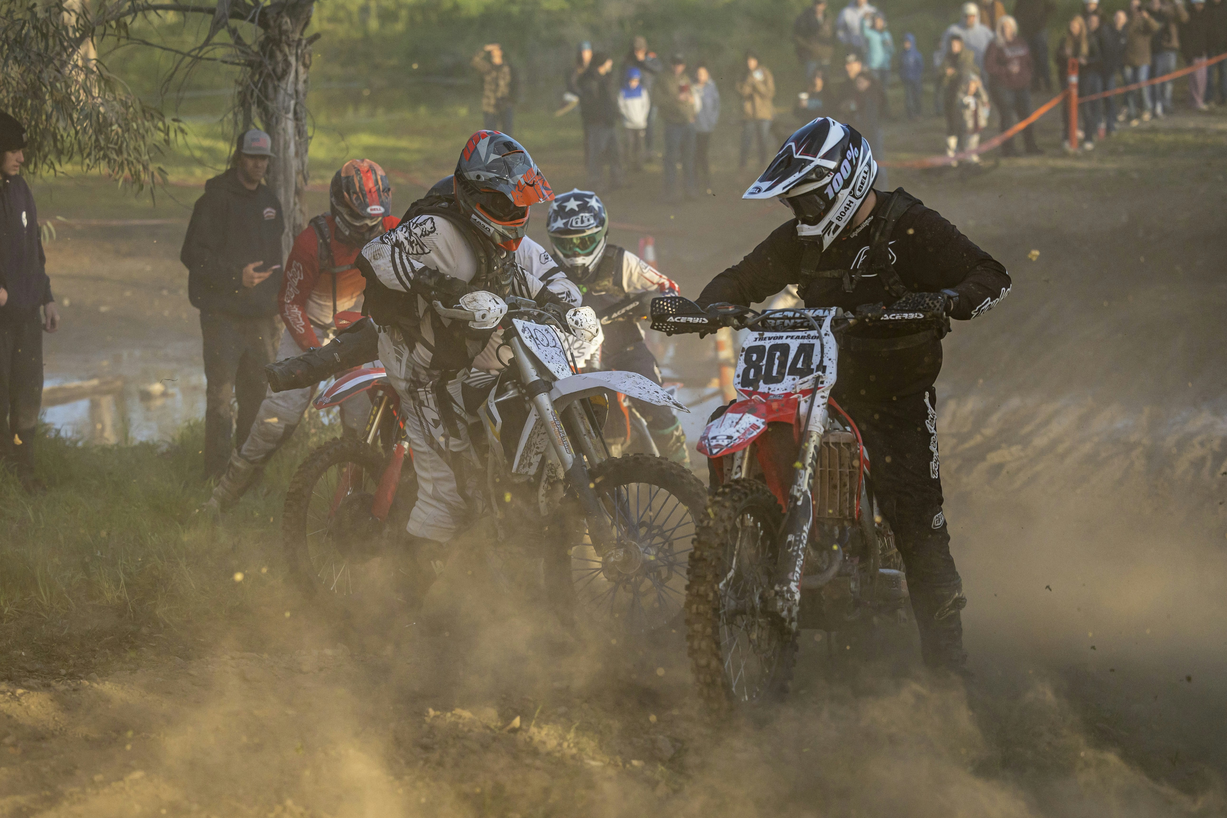 A group of people riding dirt bikes photo – Free Dirt bike Image on ...