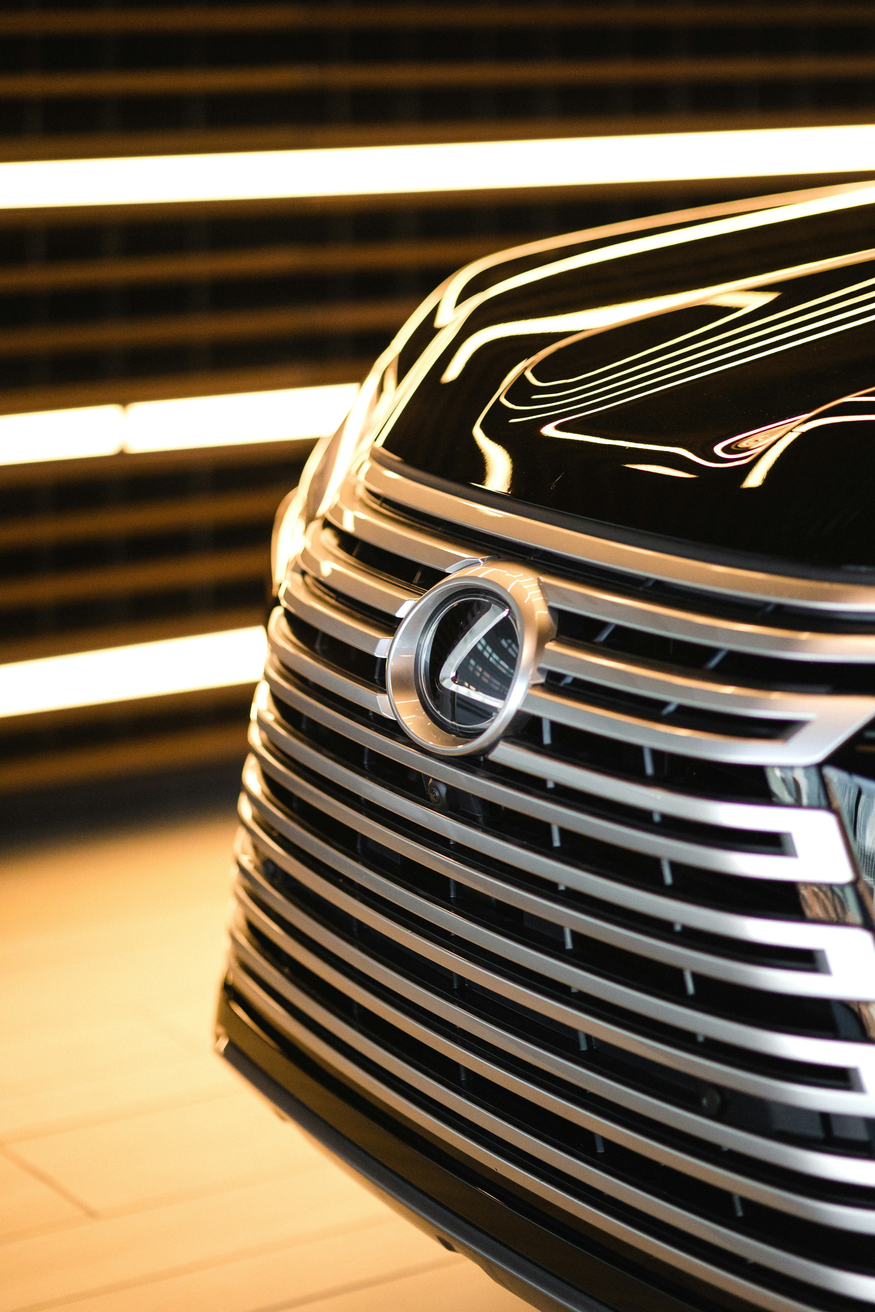 Un gros plan de la calandre d’une voiture photo – Photo Auto Gratuite ...