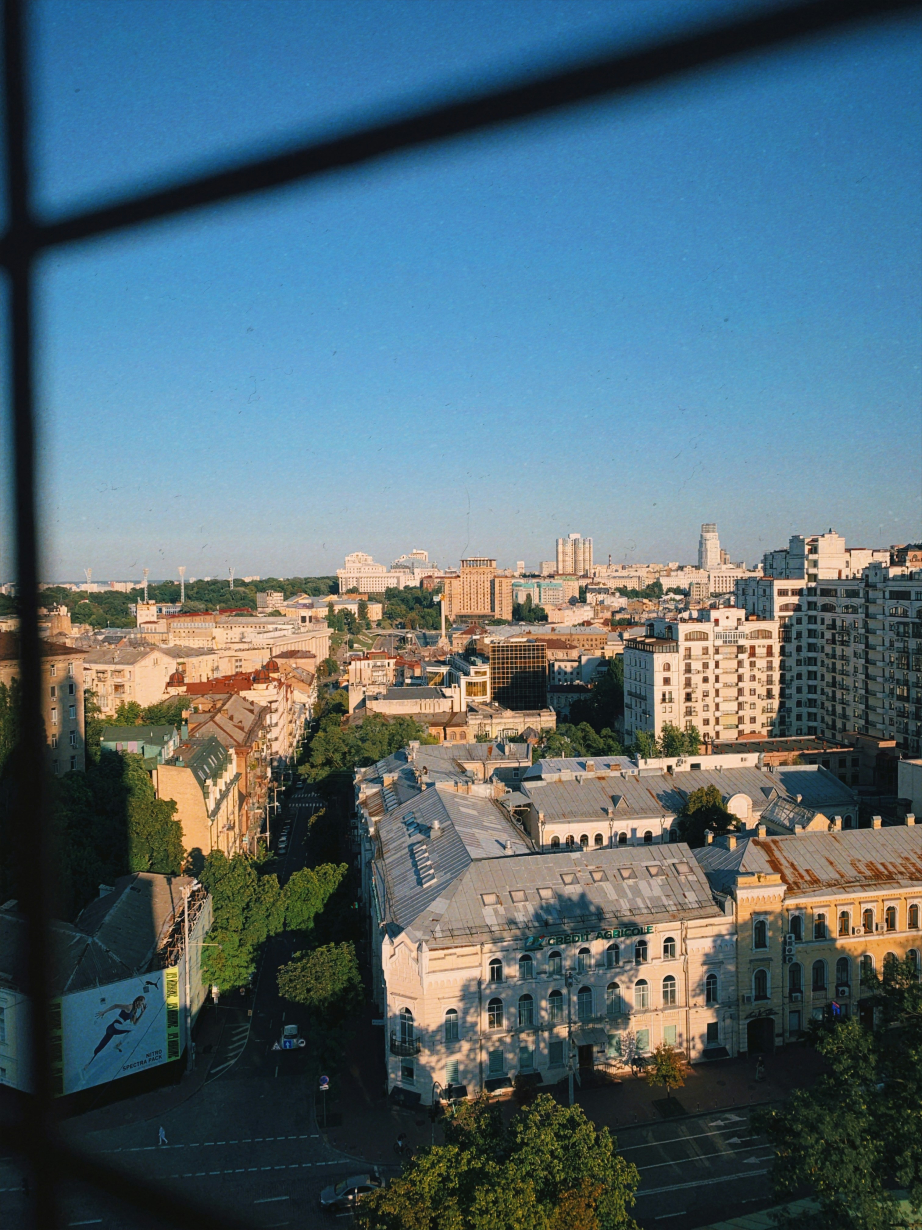 A view of a city from a window photo – Free Kyiv Image on Unsplash