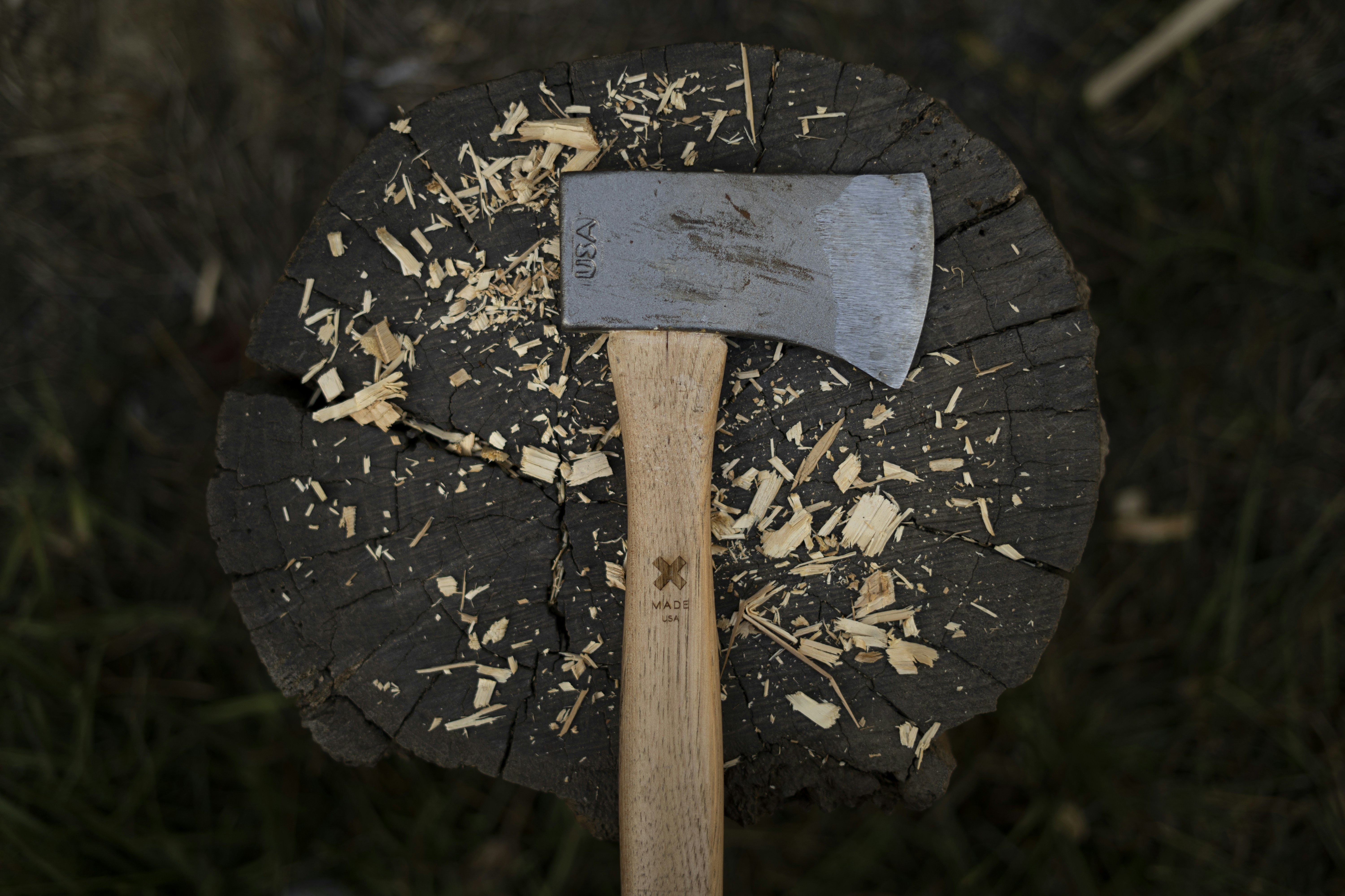 Best Made Axe | a wooden cross with a sign on it