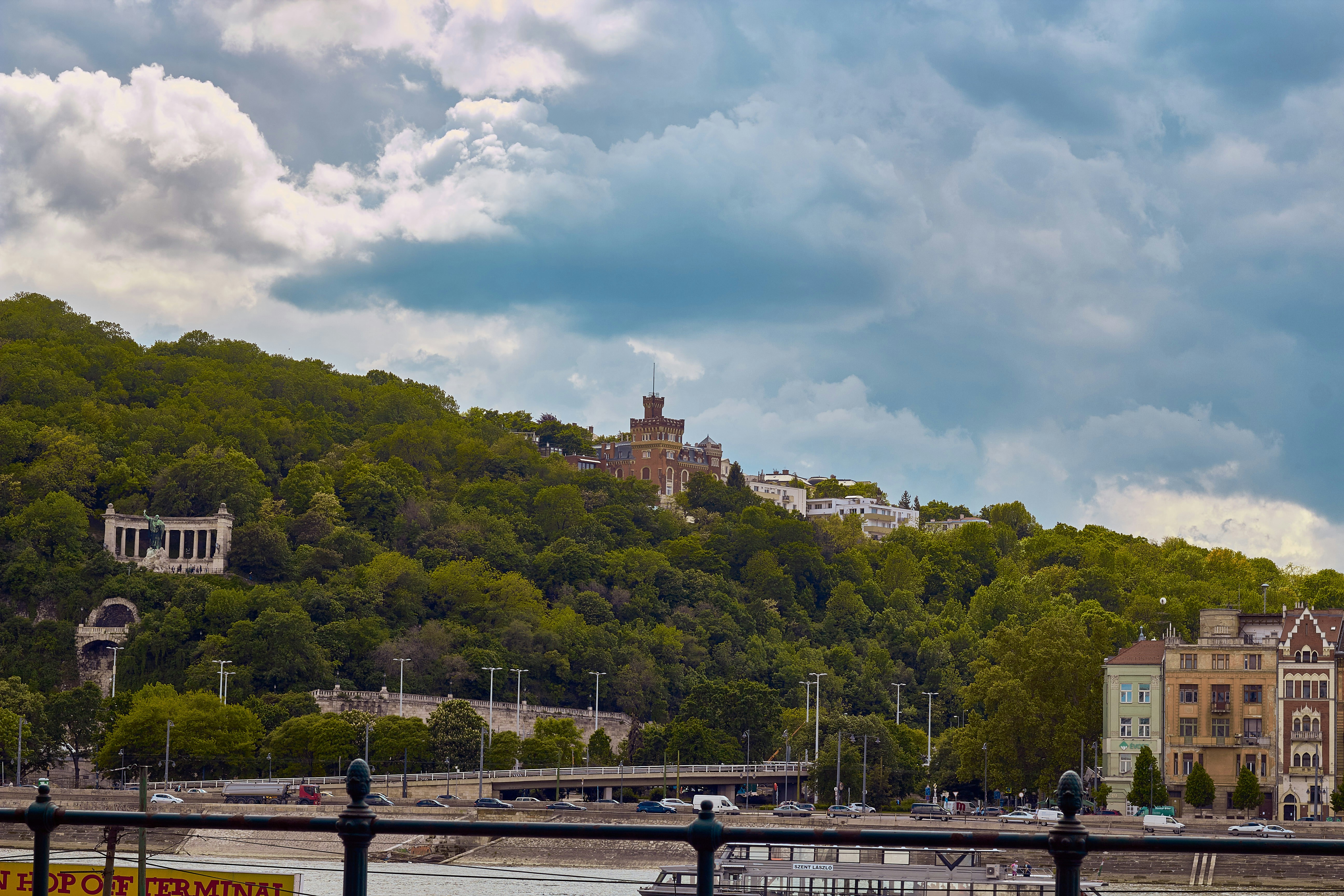 Hilltop Citadel Above the Riverside