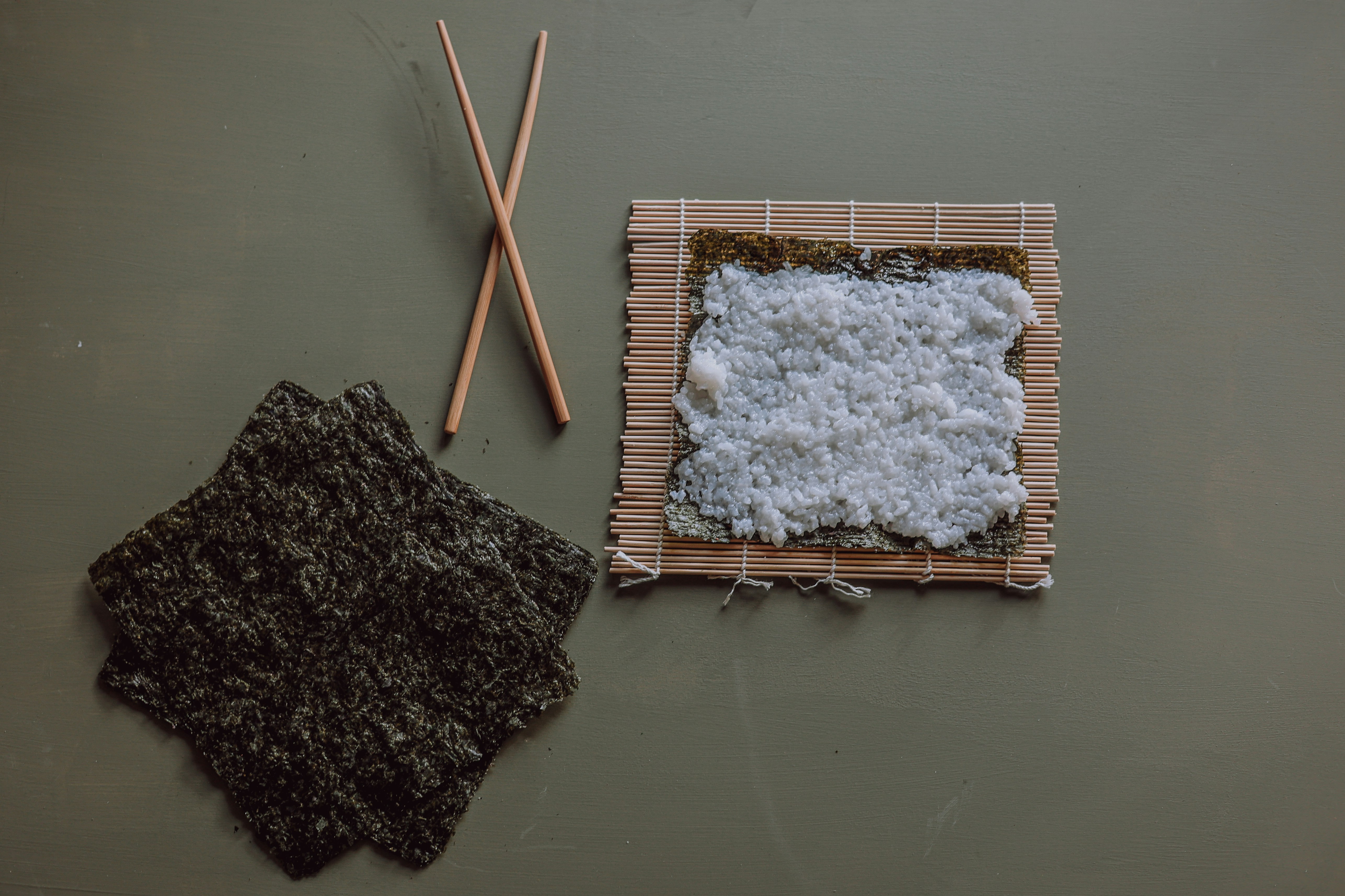 A couple of small objects with sticks in them photo – Free Chopsticks ...