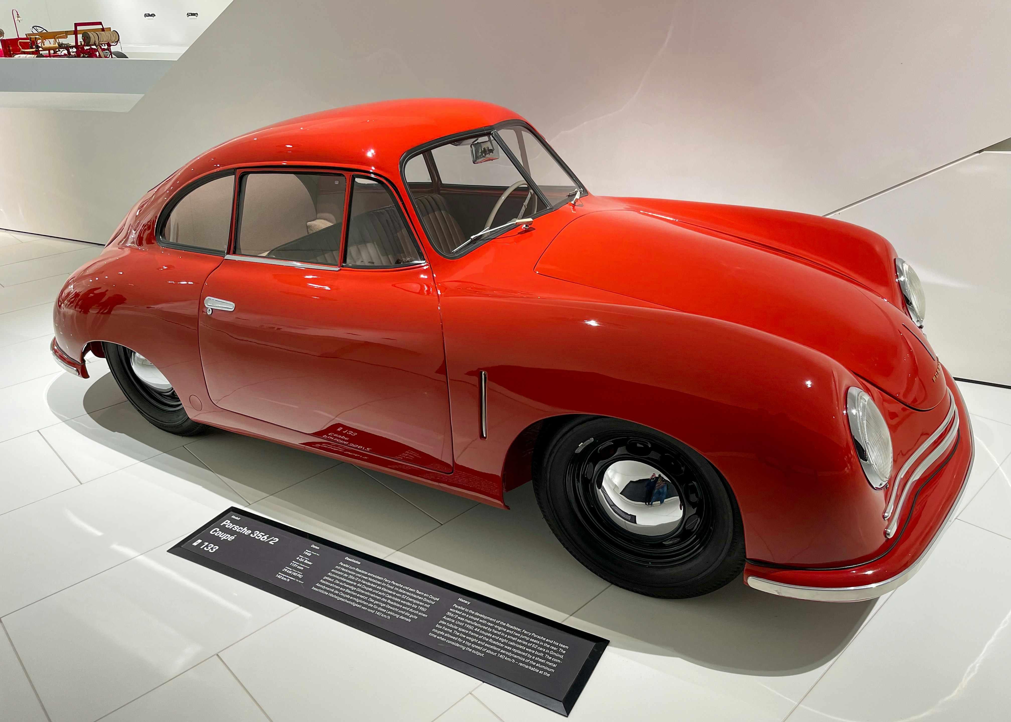 Timeless Elegance: The Classic Red Coupe
