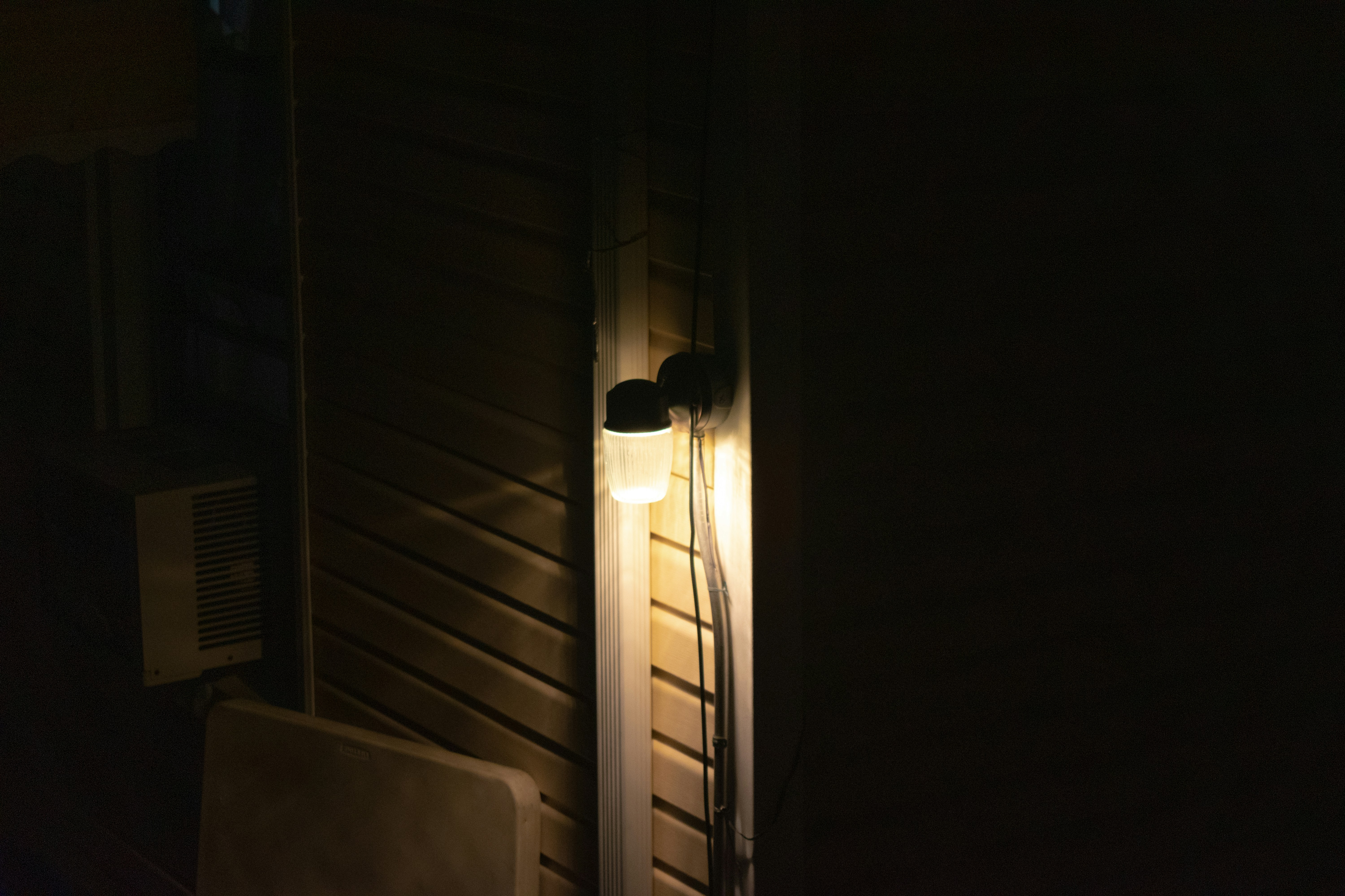 Illuminated Solitude: A Beacon in the Darkness