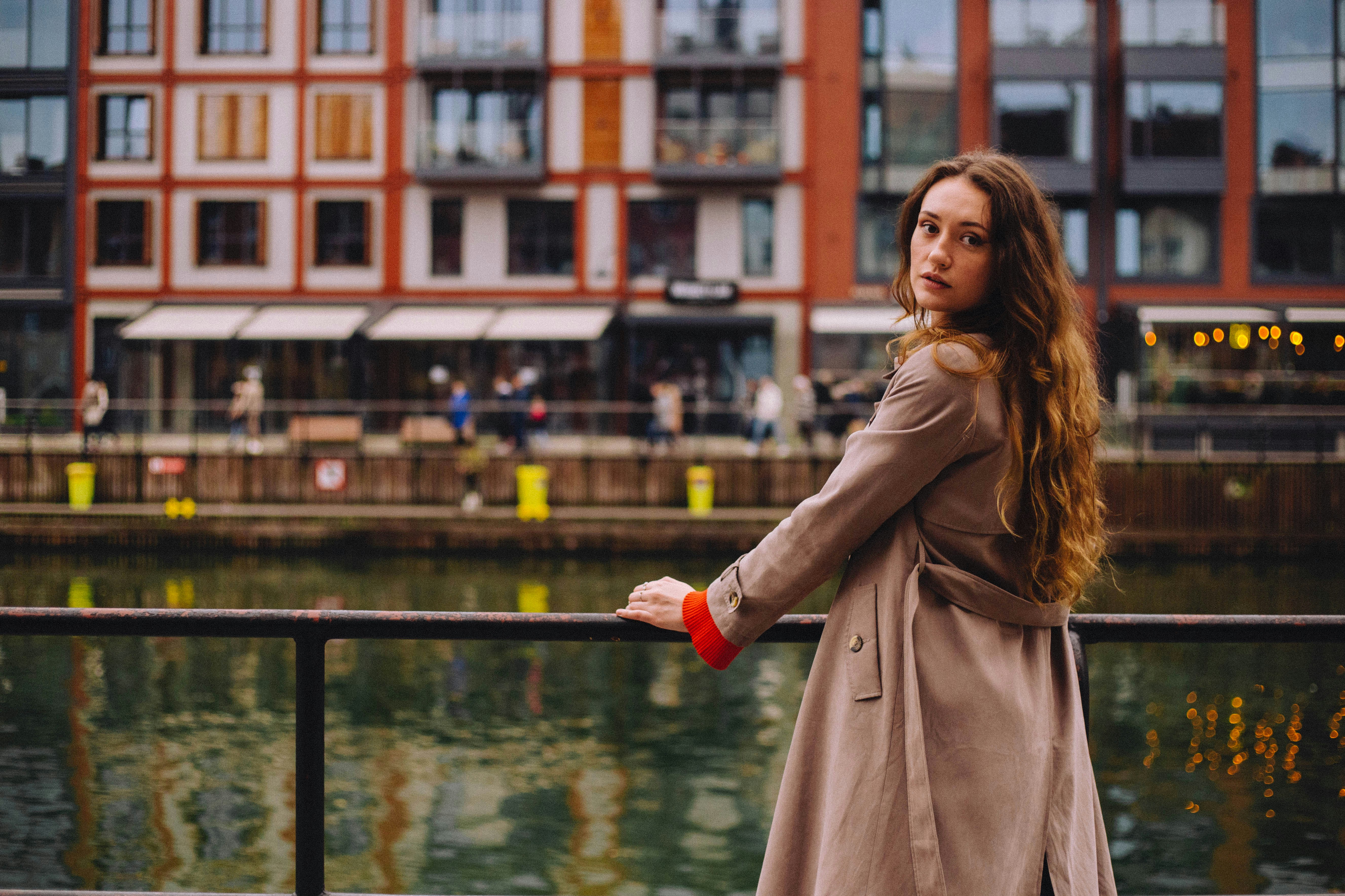 City-Front Portrait by the Canal