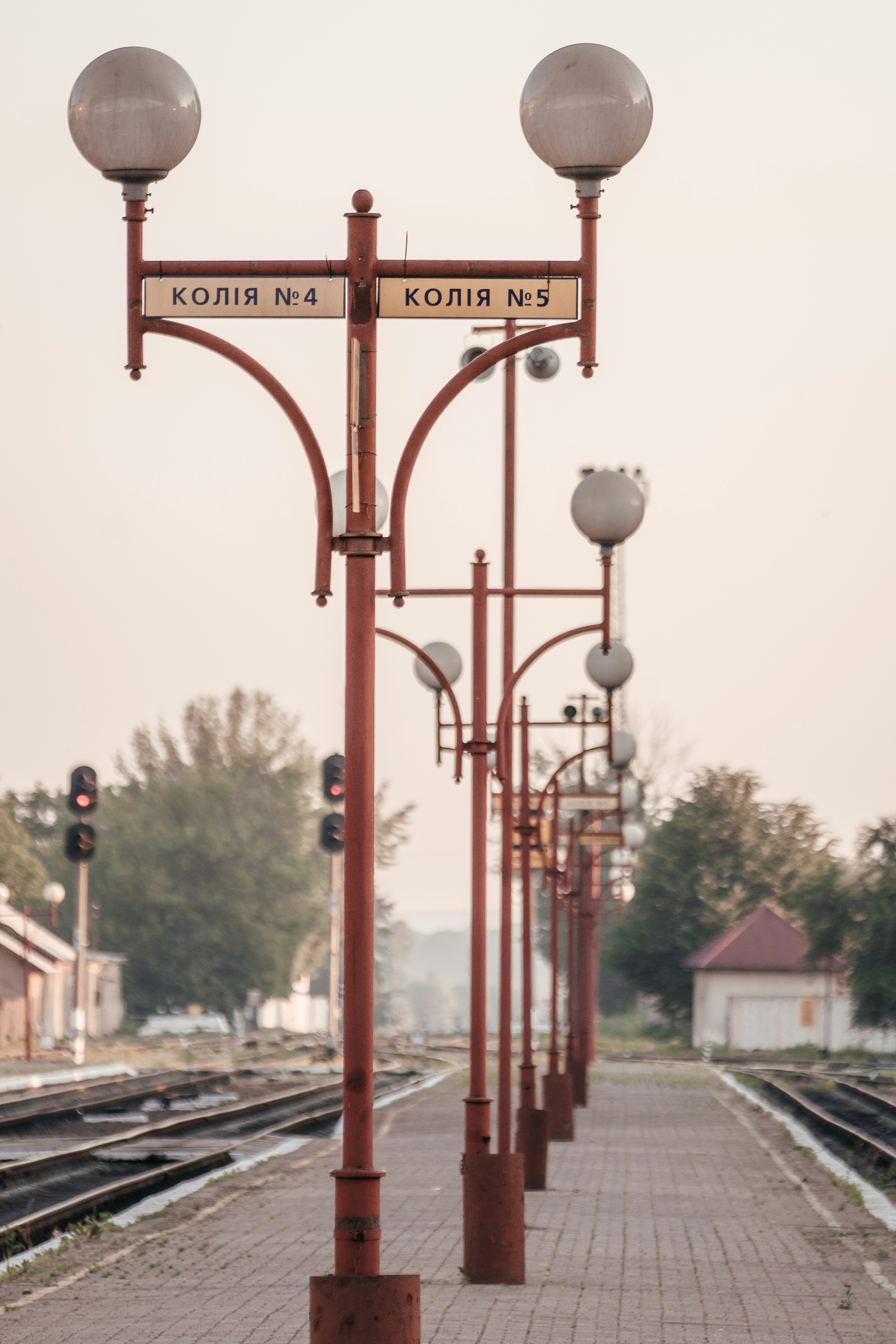 Old Train Station Signs