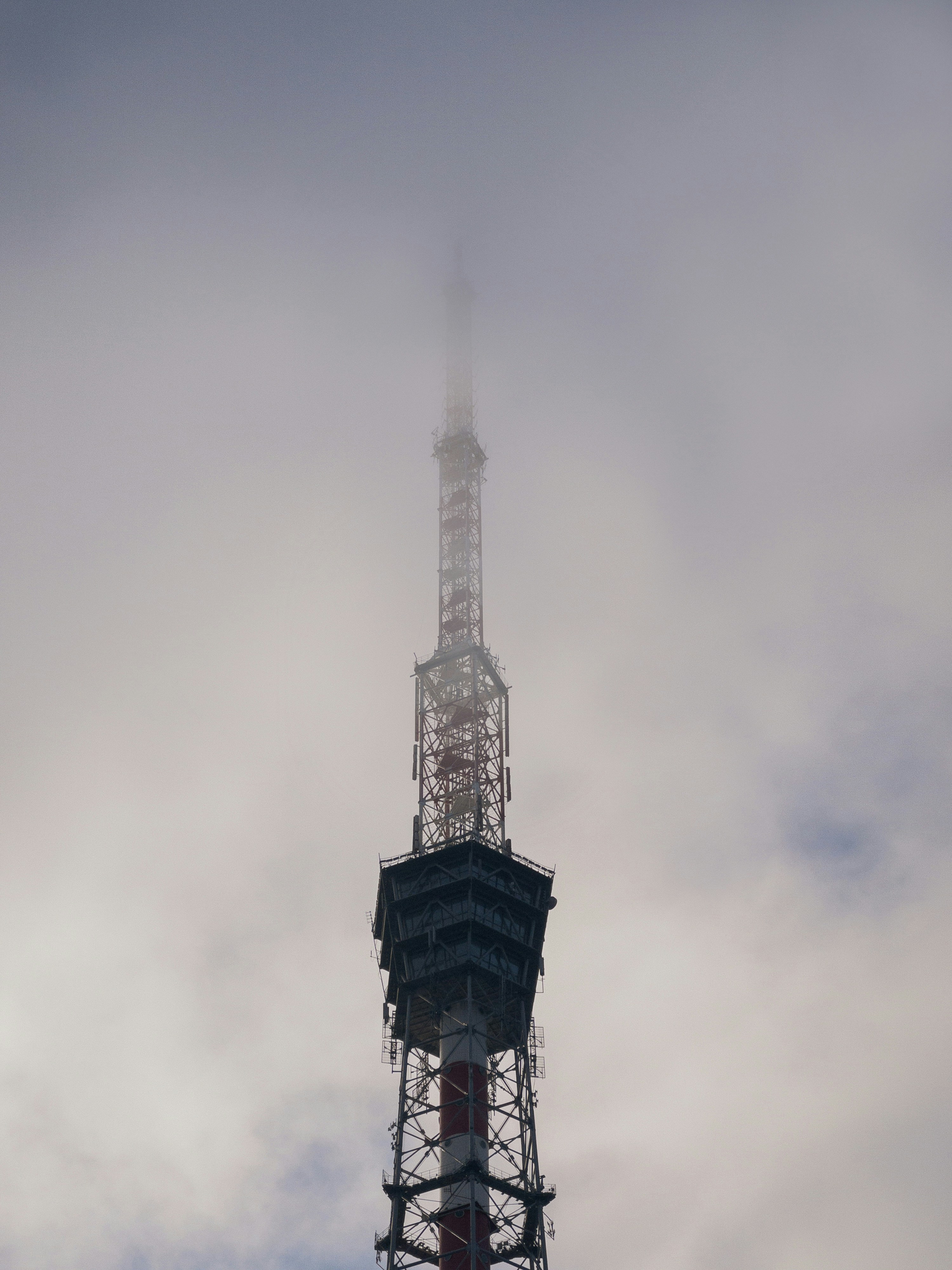 Tower in the fog