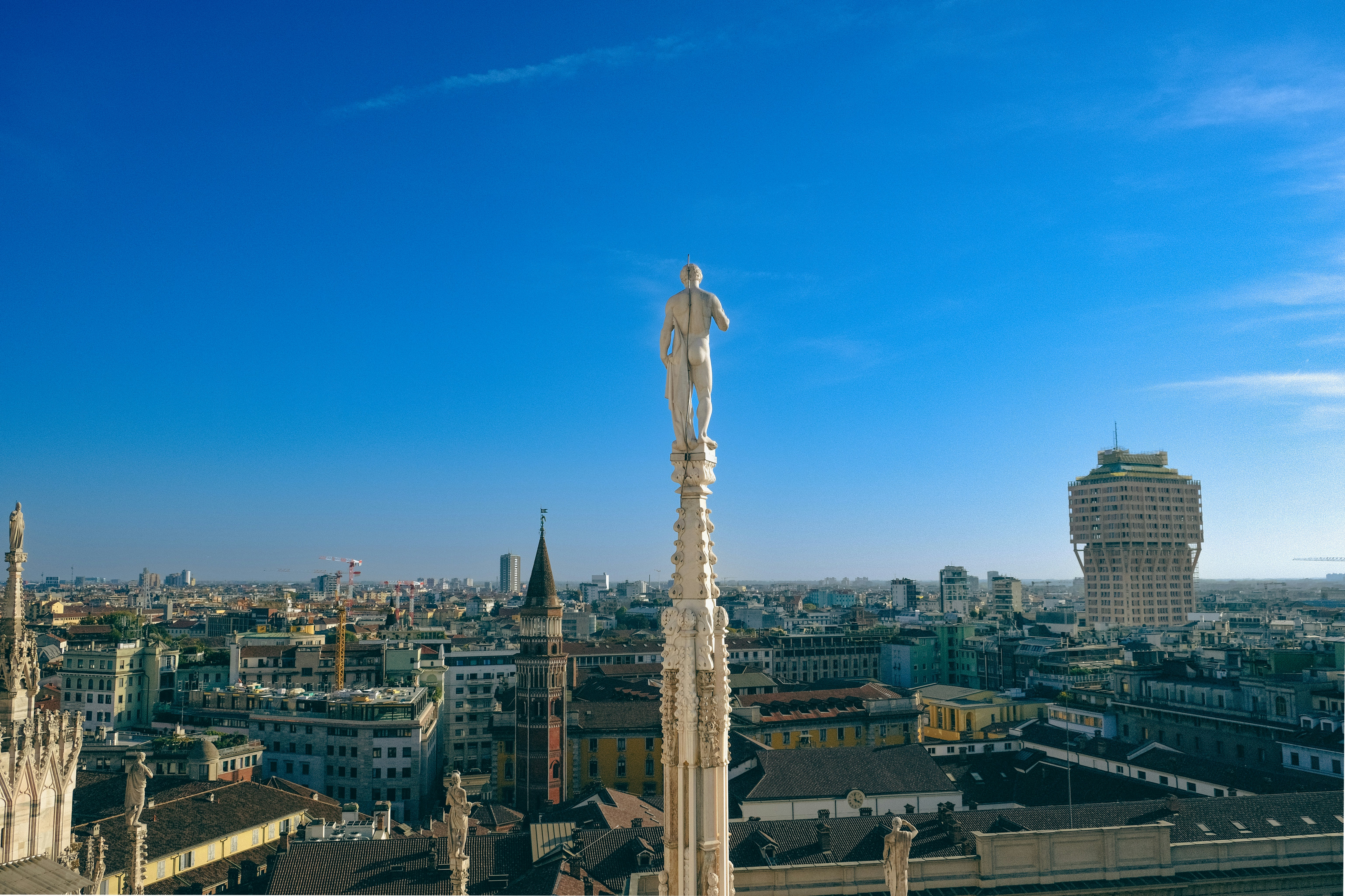 #Cathedral #statue #milan #Italy #duomo