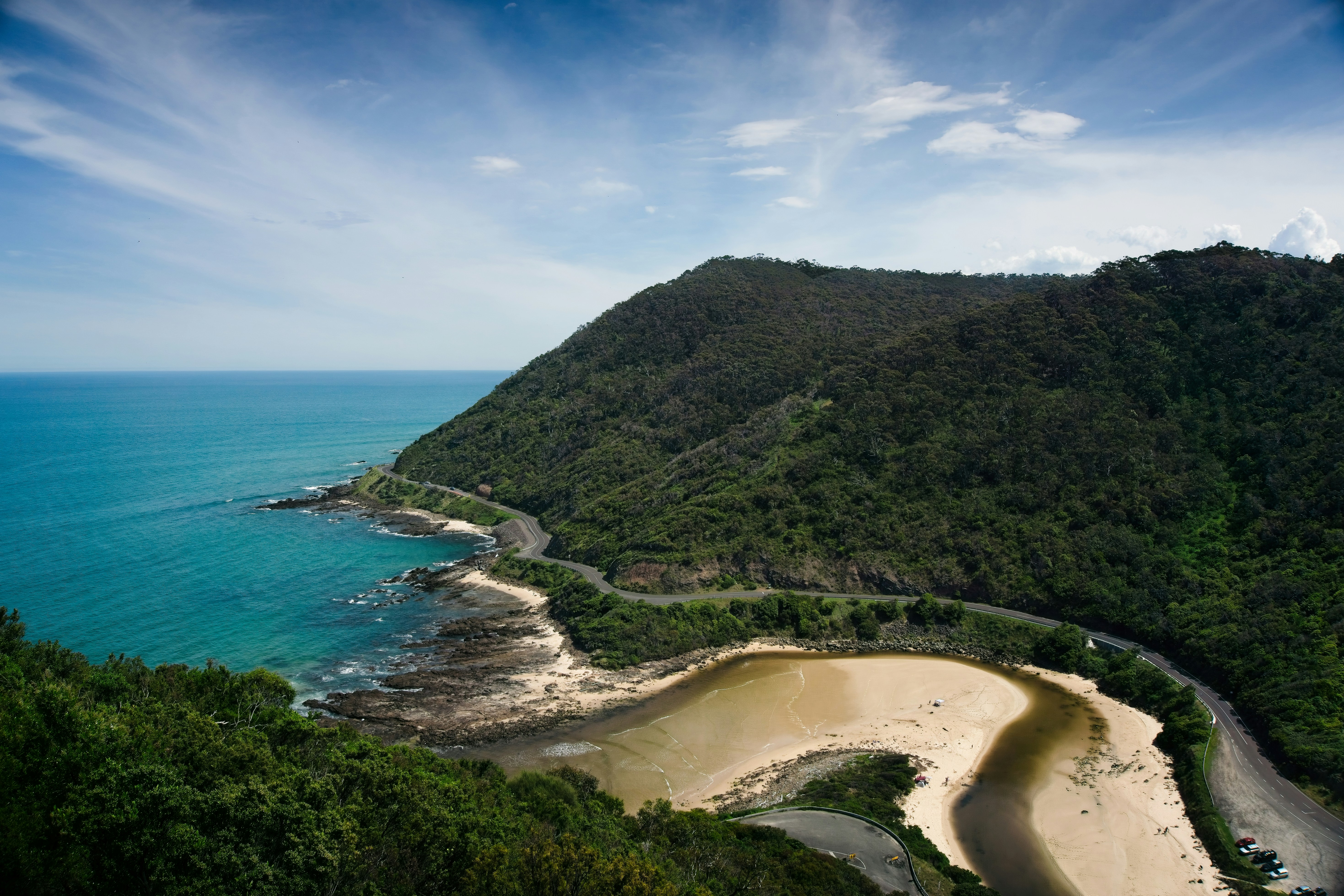 Teddy's Lookout on a summers day
