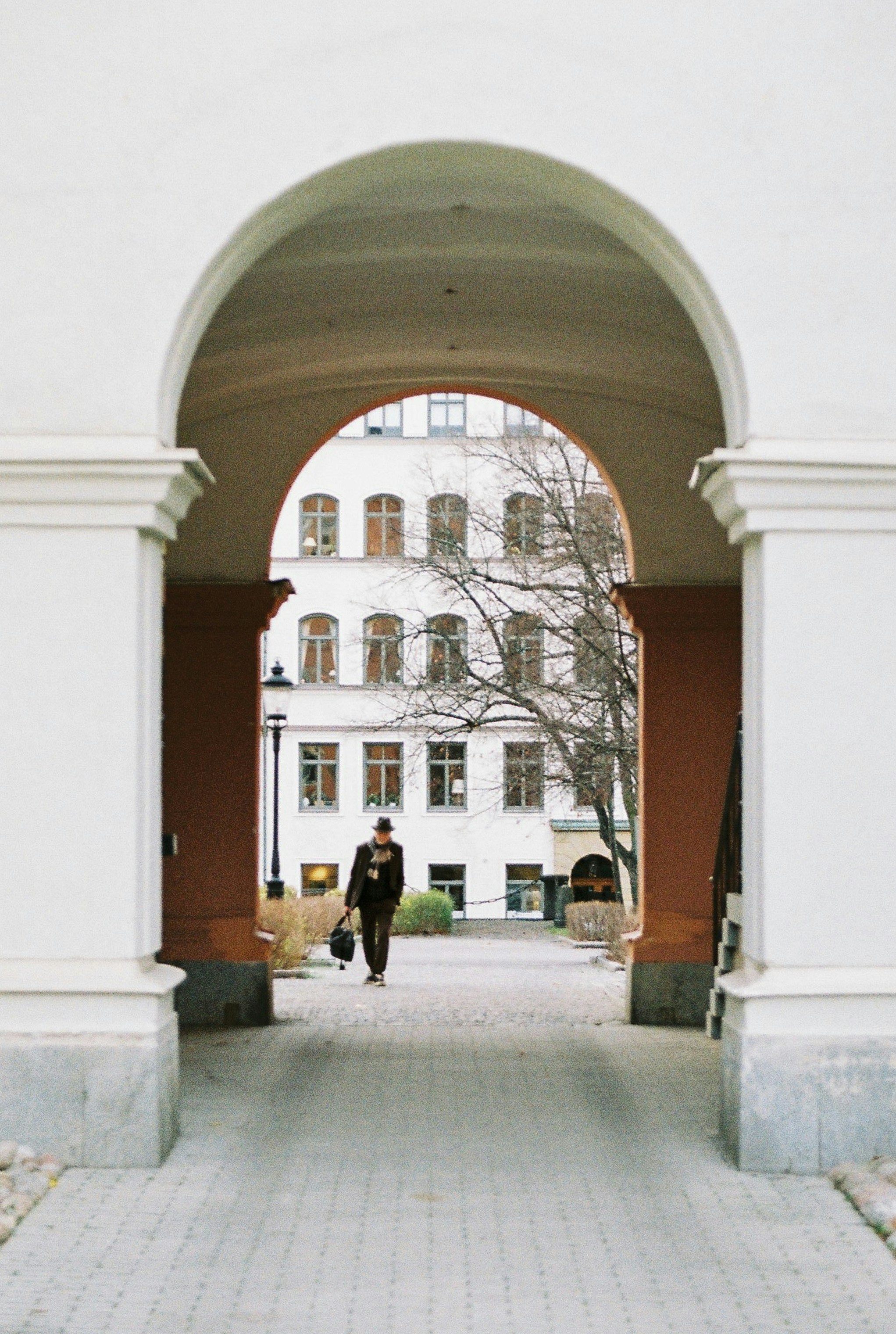 Through the Archway to a Quiet Courtyard