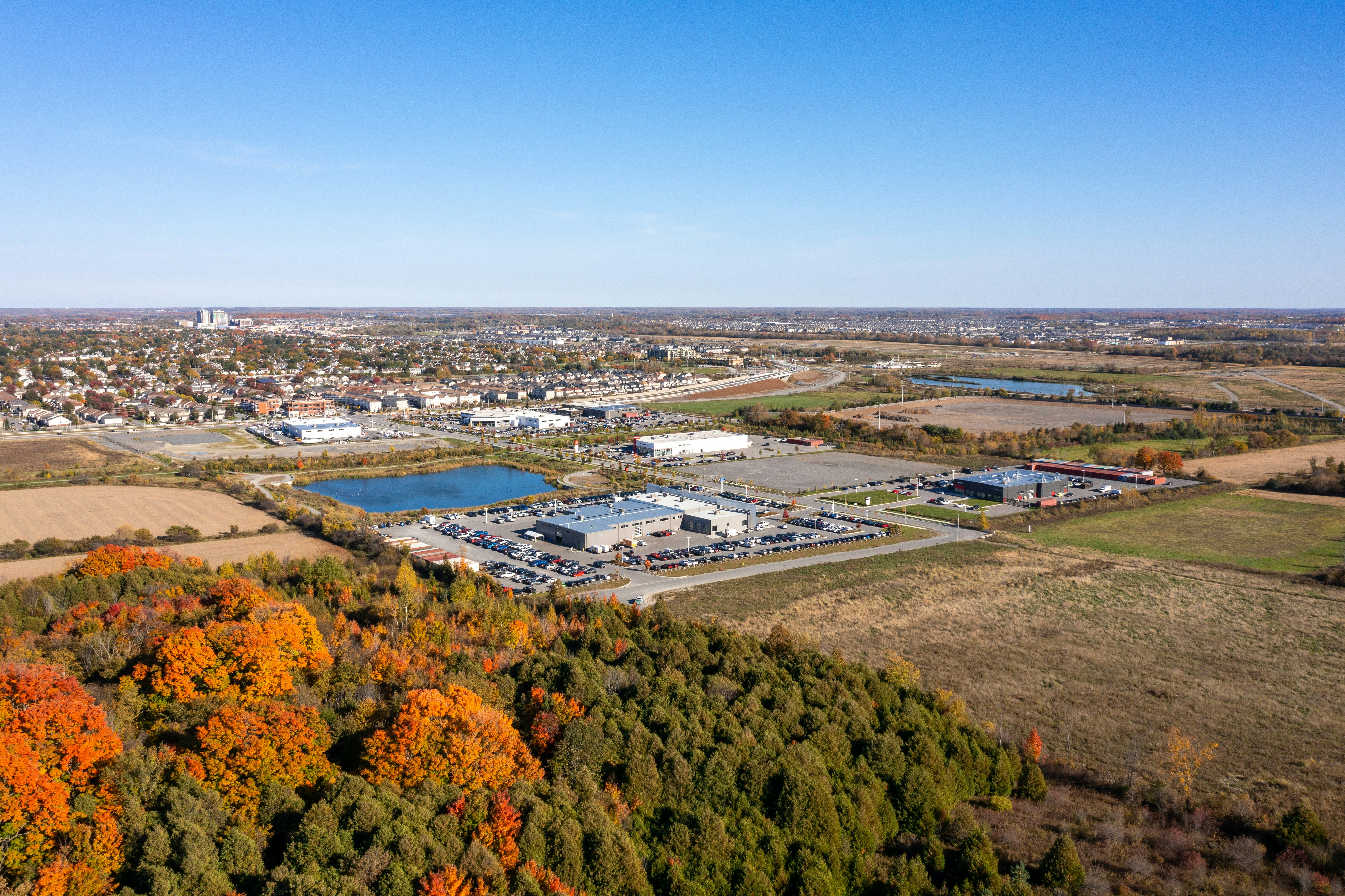 A town surrounded by trees photo – Free Suburbia Image on Unsplash