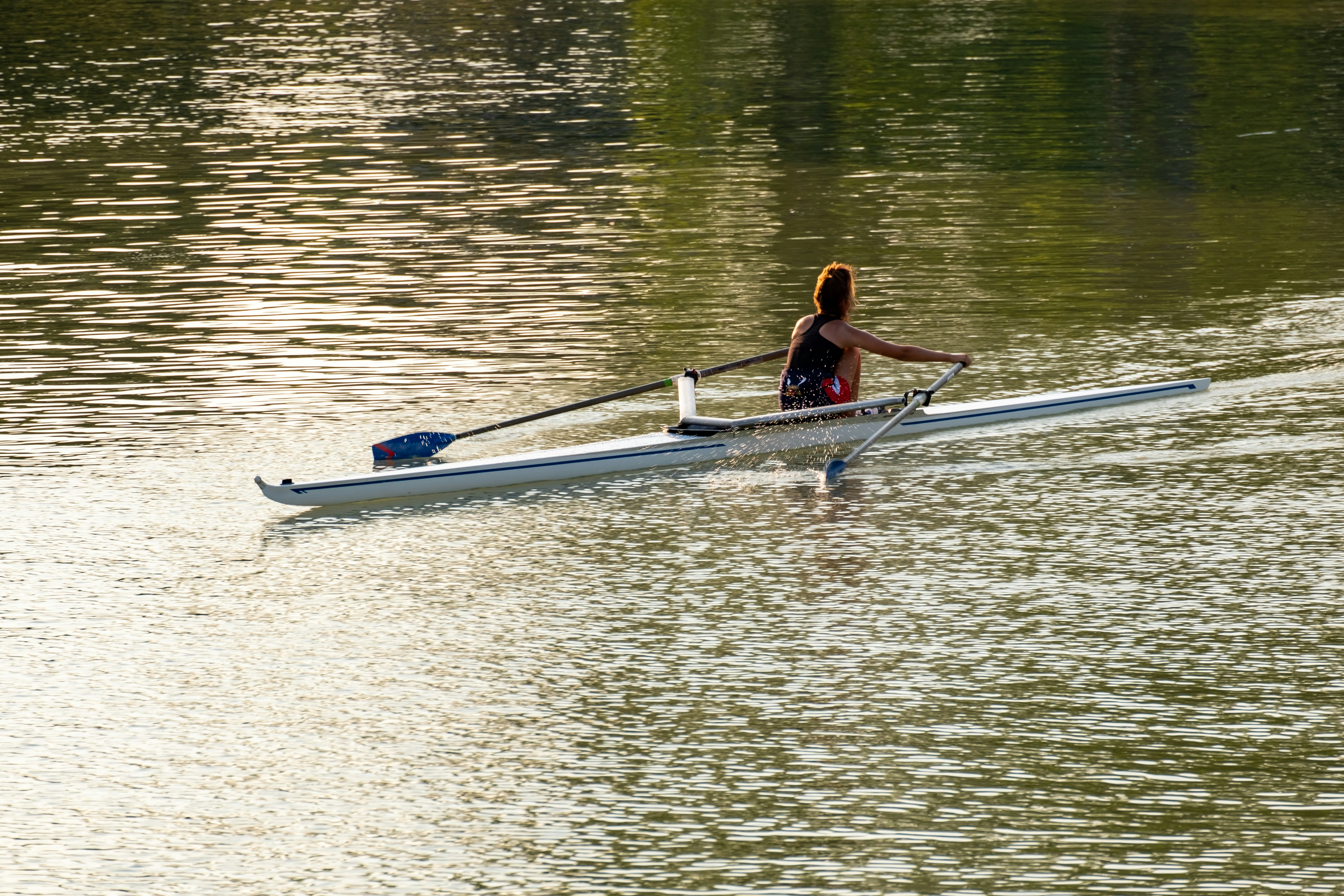 A person rowing a boat photo – Free Budapest Image on Unsplash
