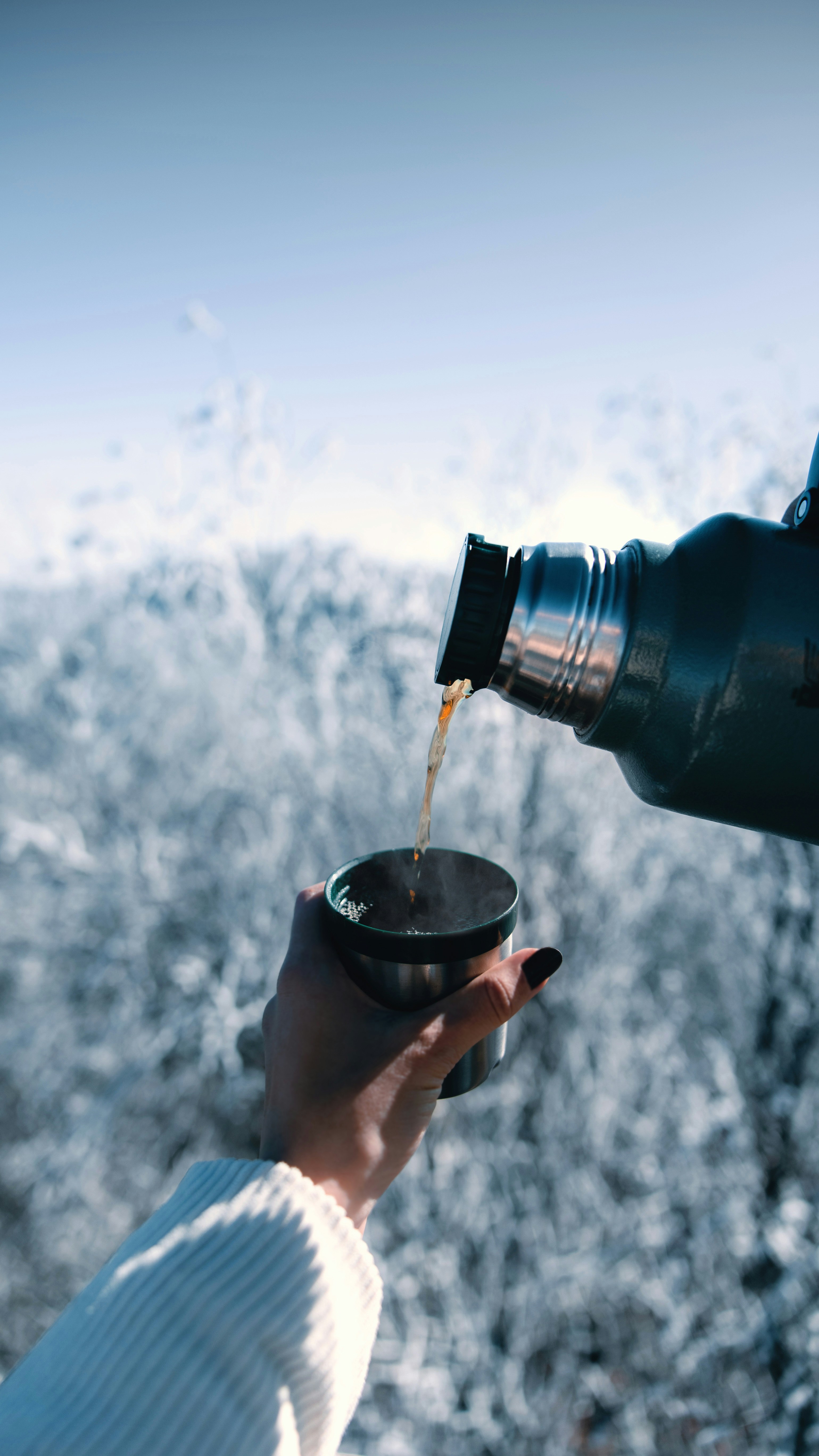 Warmth in the Chill: A Sip of Comfort