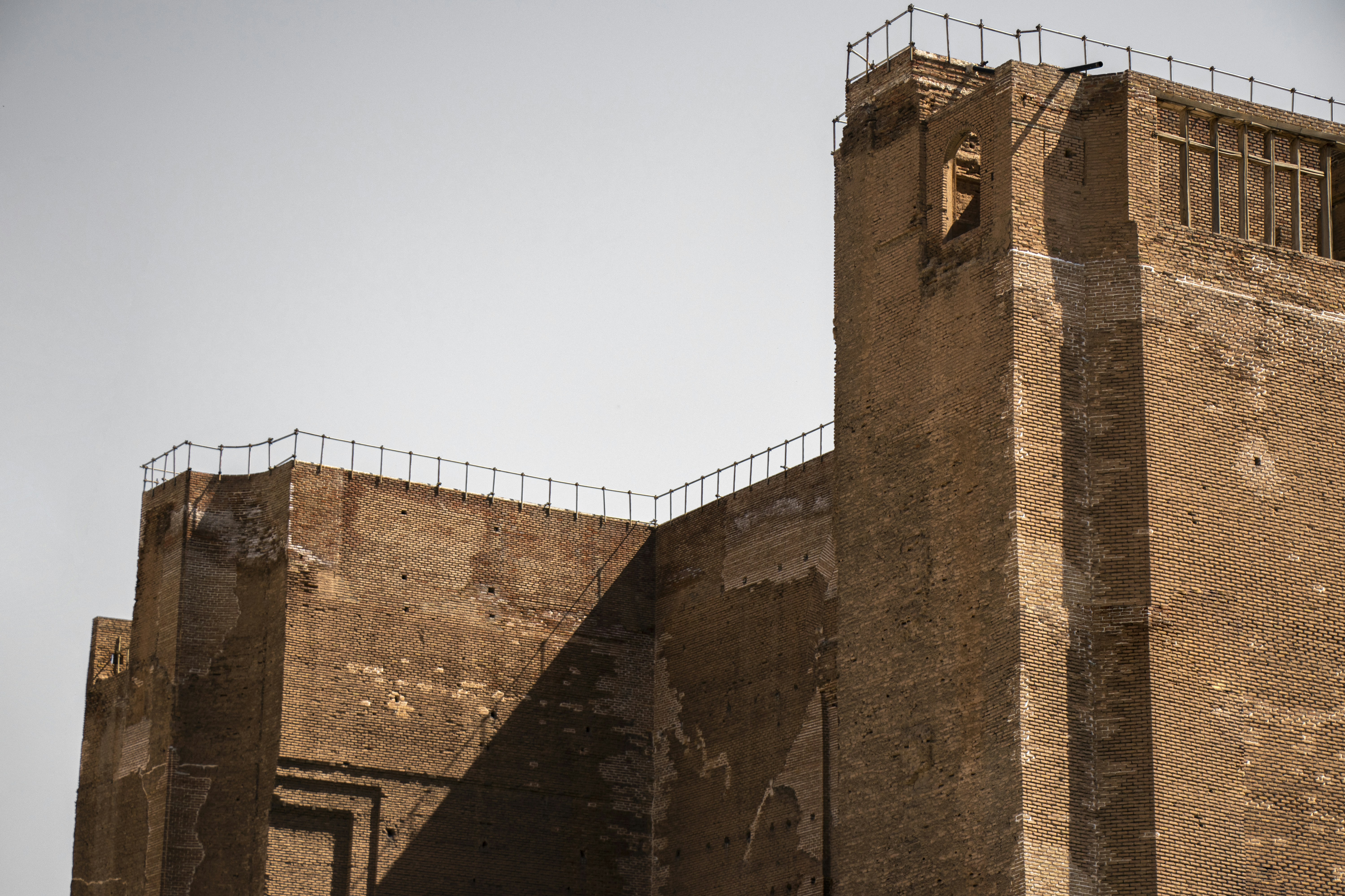 Brick Giants at the Edge of the Sky
