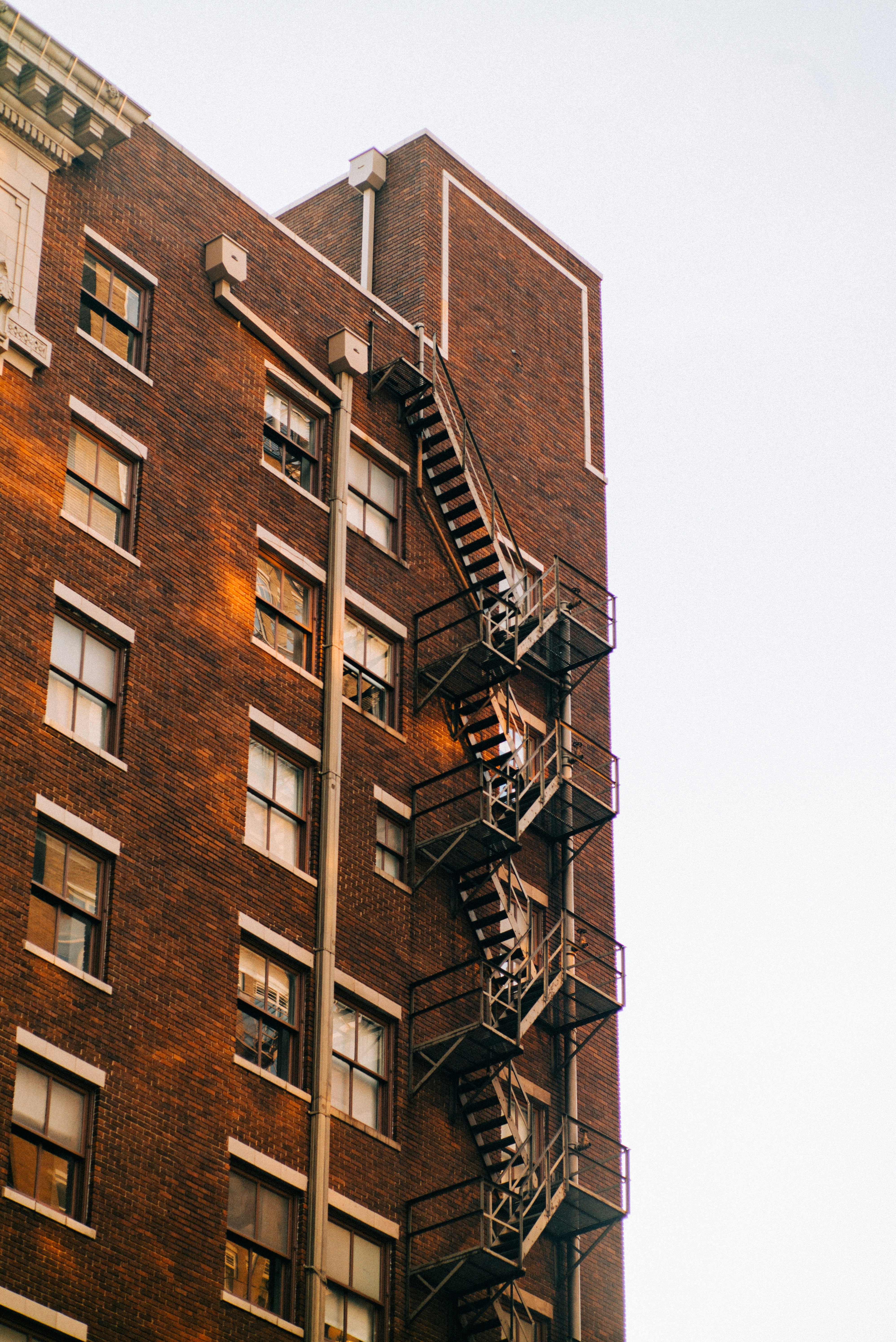 A tall building with ladders photo – Free Tulsa Image on Unsplash
