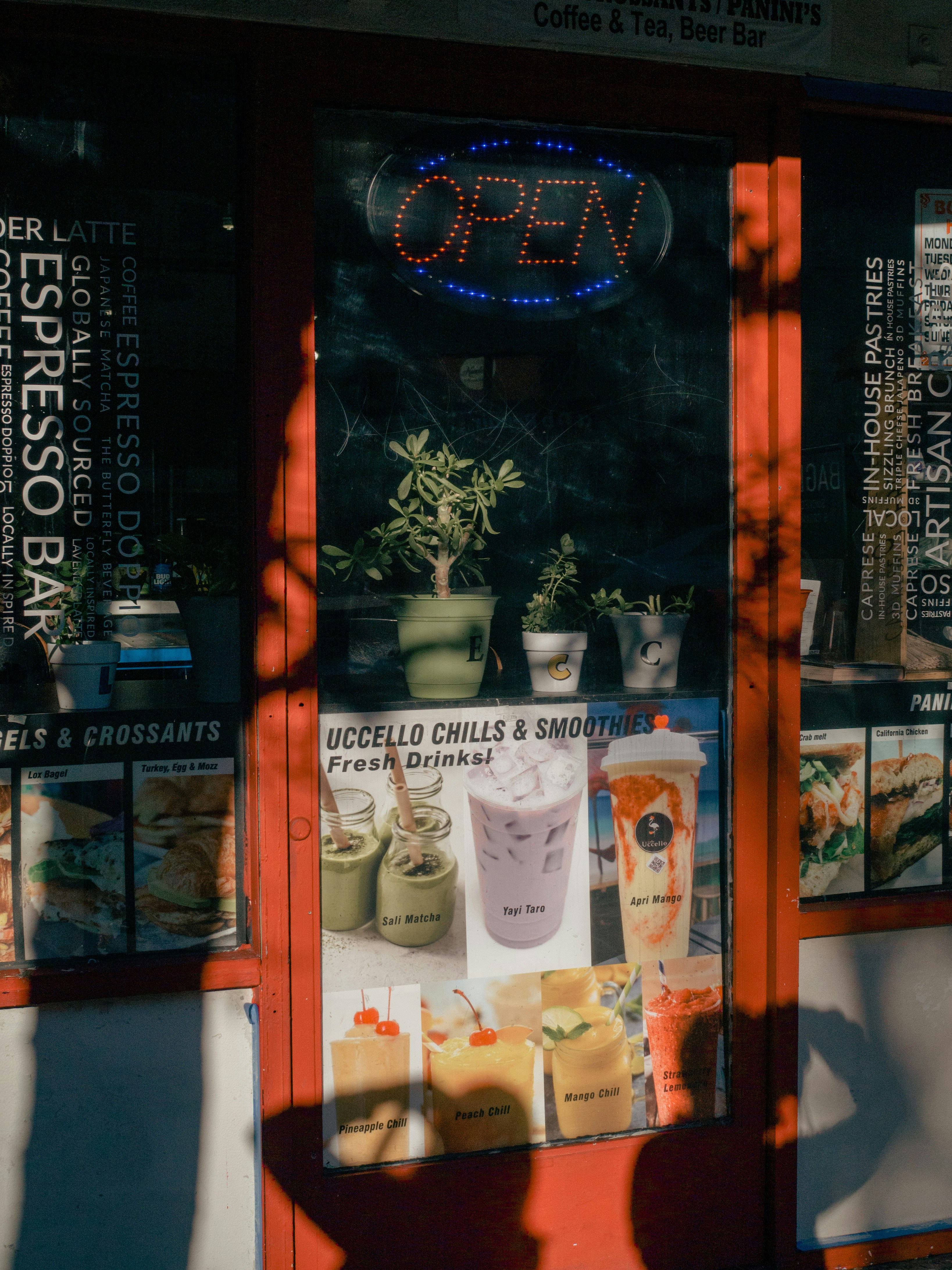A display case with food and drinks photo – Free United states Image on ...