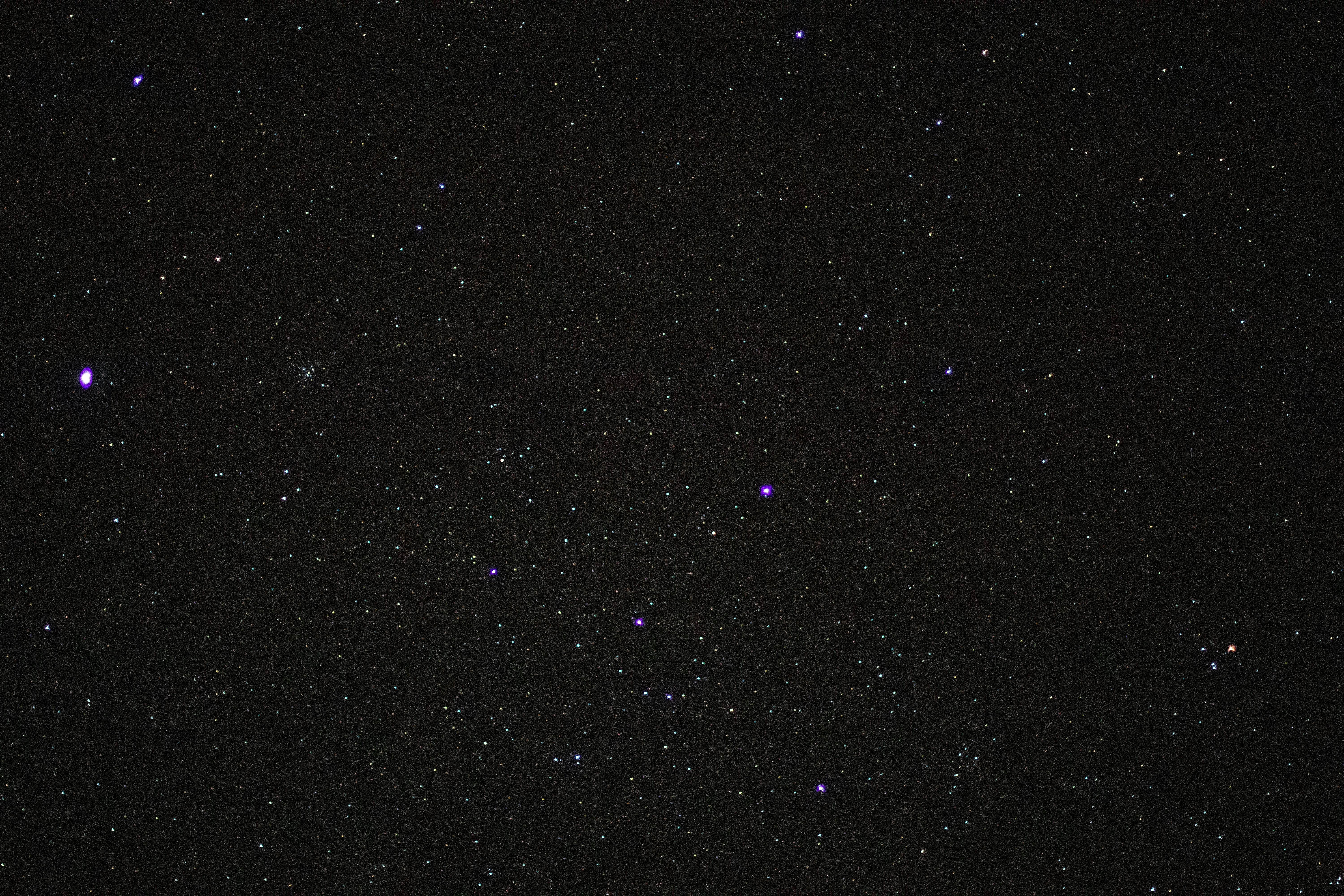 A starry night sky with a few stars photo – Free Constelação Image on ...