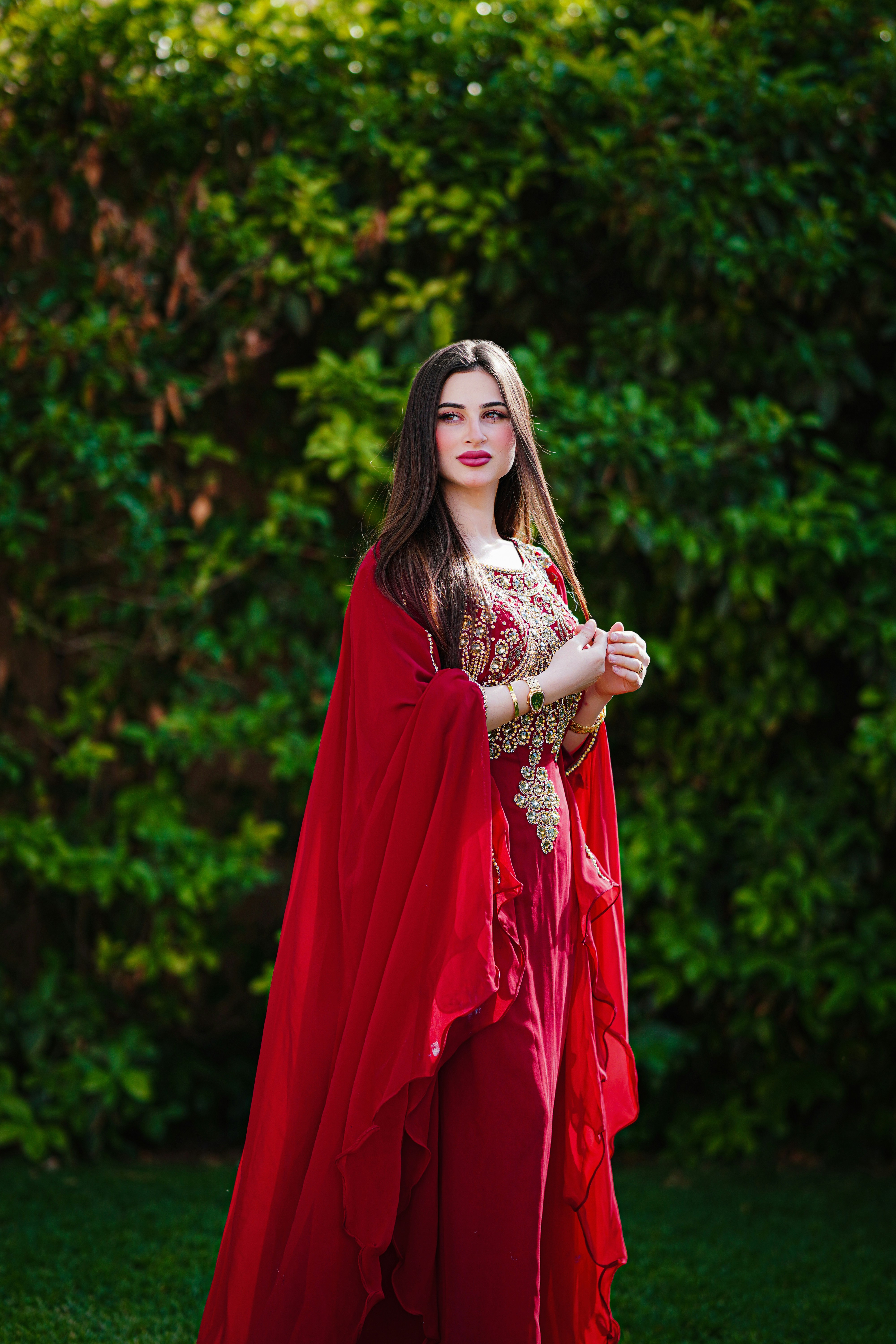 A person in a red dress photo – Free Dress Image on Unsplash