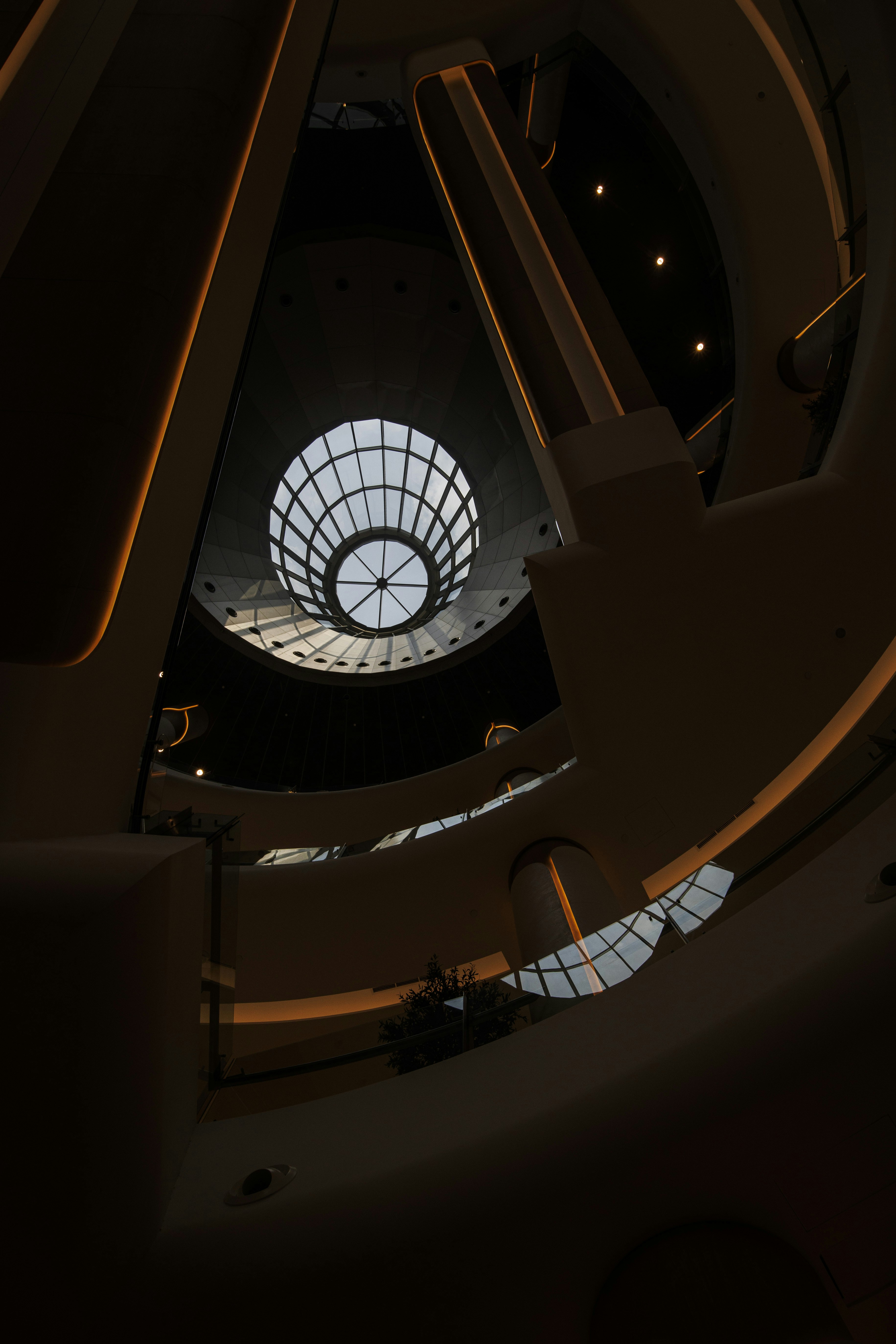 A large circular object with a circular object in the middle photo ...