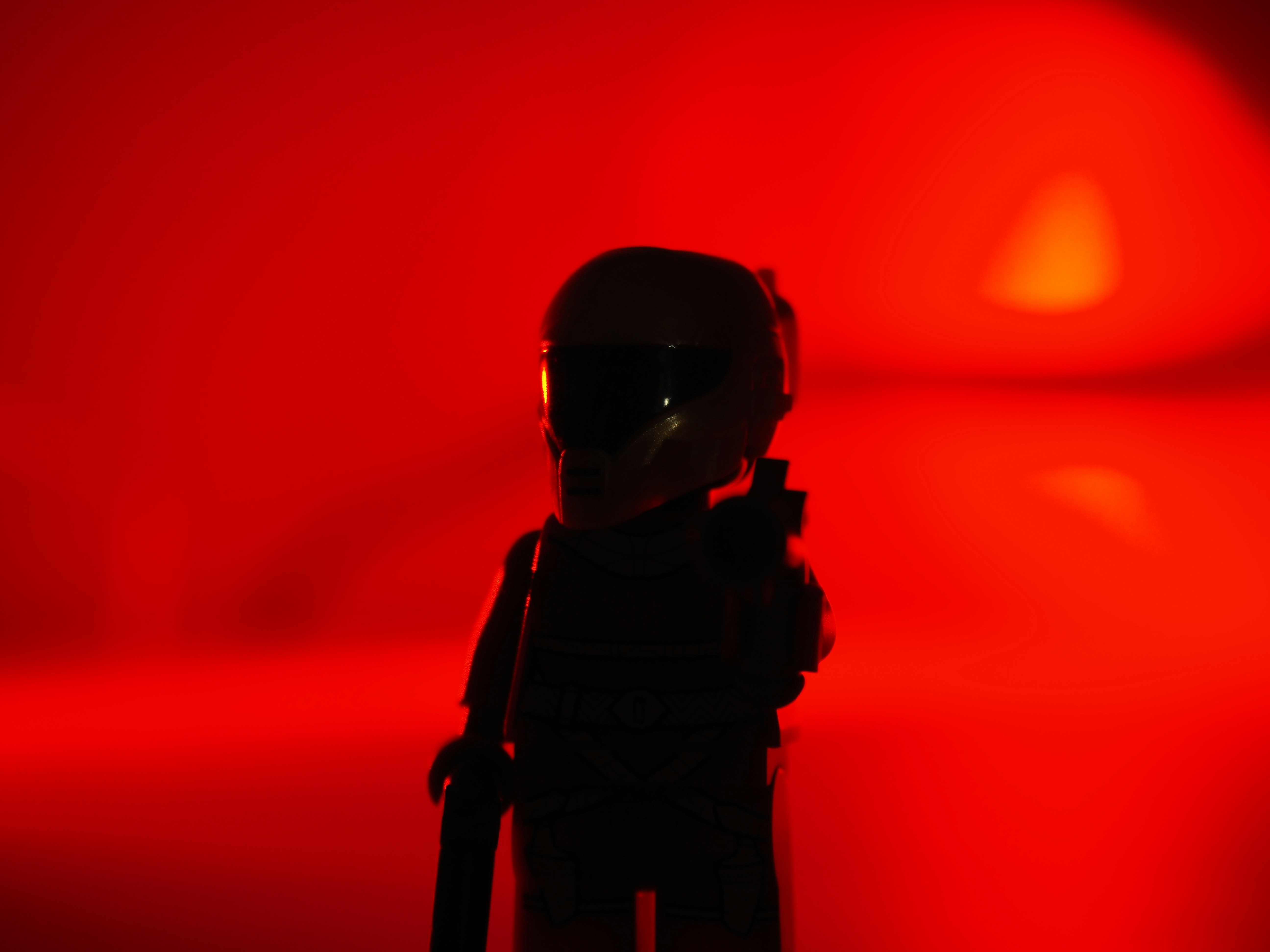 a person wearing a mask