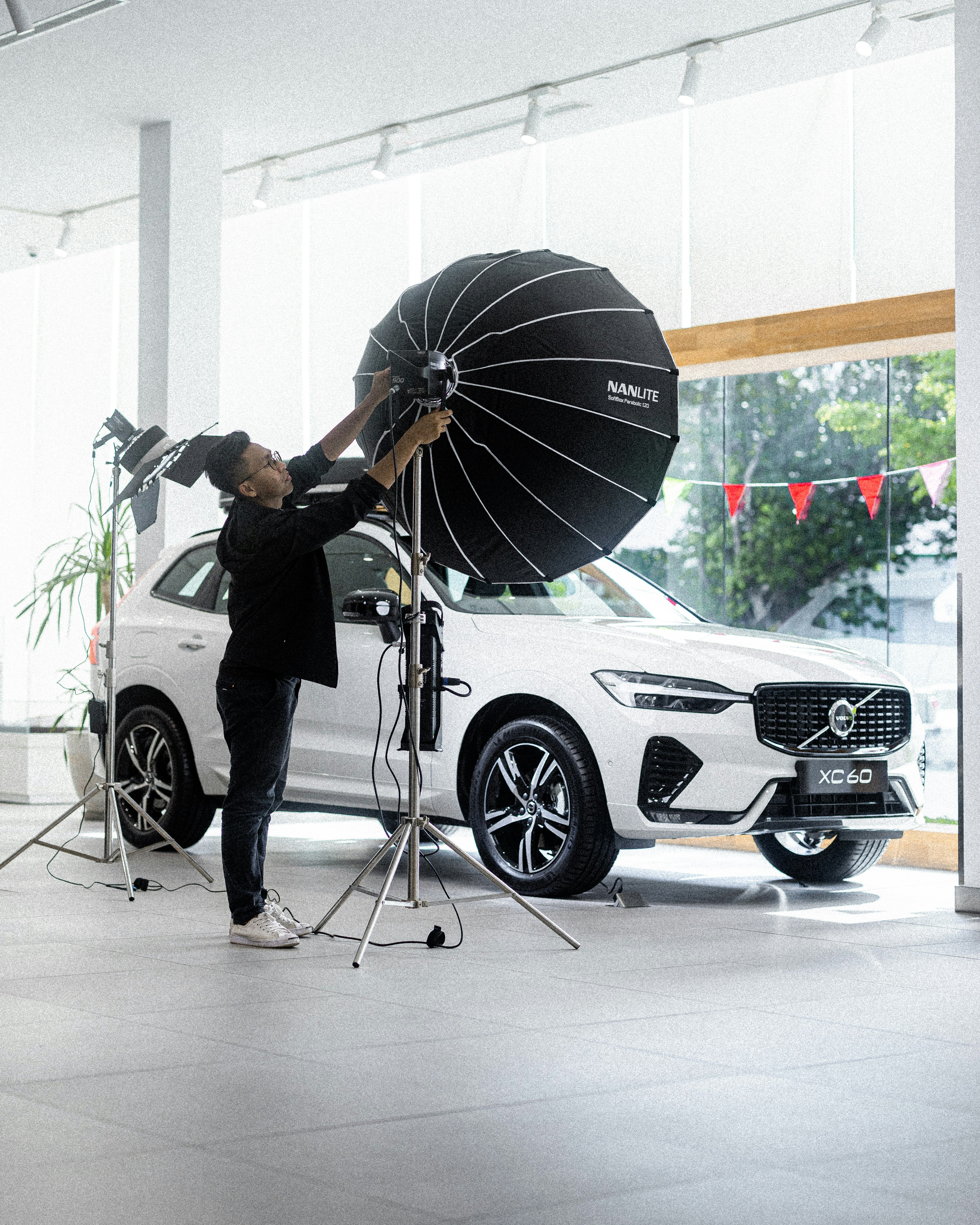 Lighting Setup For Volvo